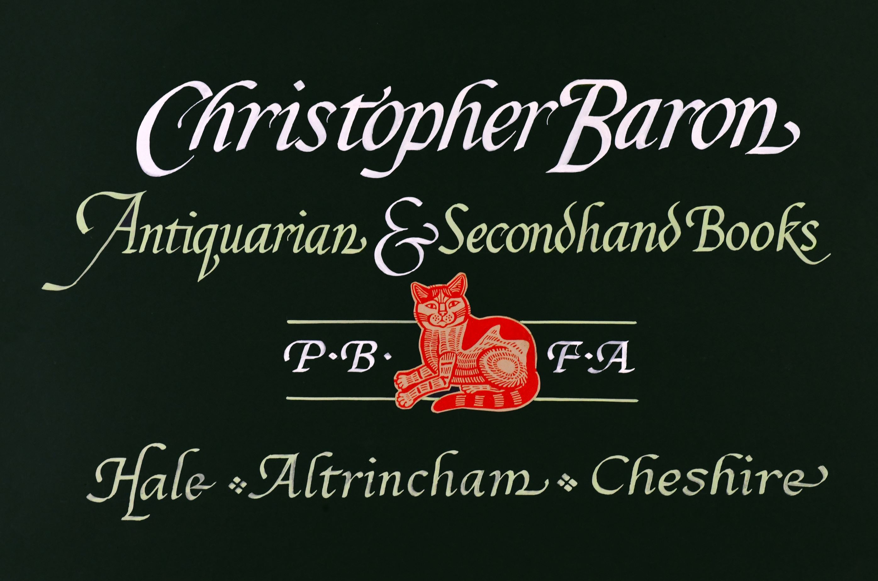 The Christopher Baron Book Collection (Macclesfield)