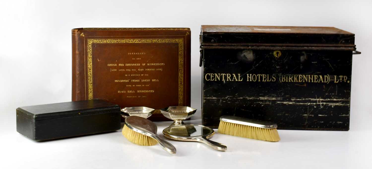 Lot 587 - LUKE LEES ESQ, MAYOR OF BIRKENHEAD; a