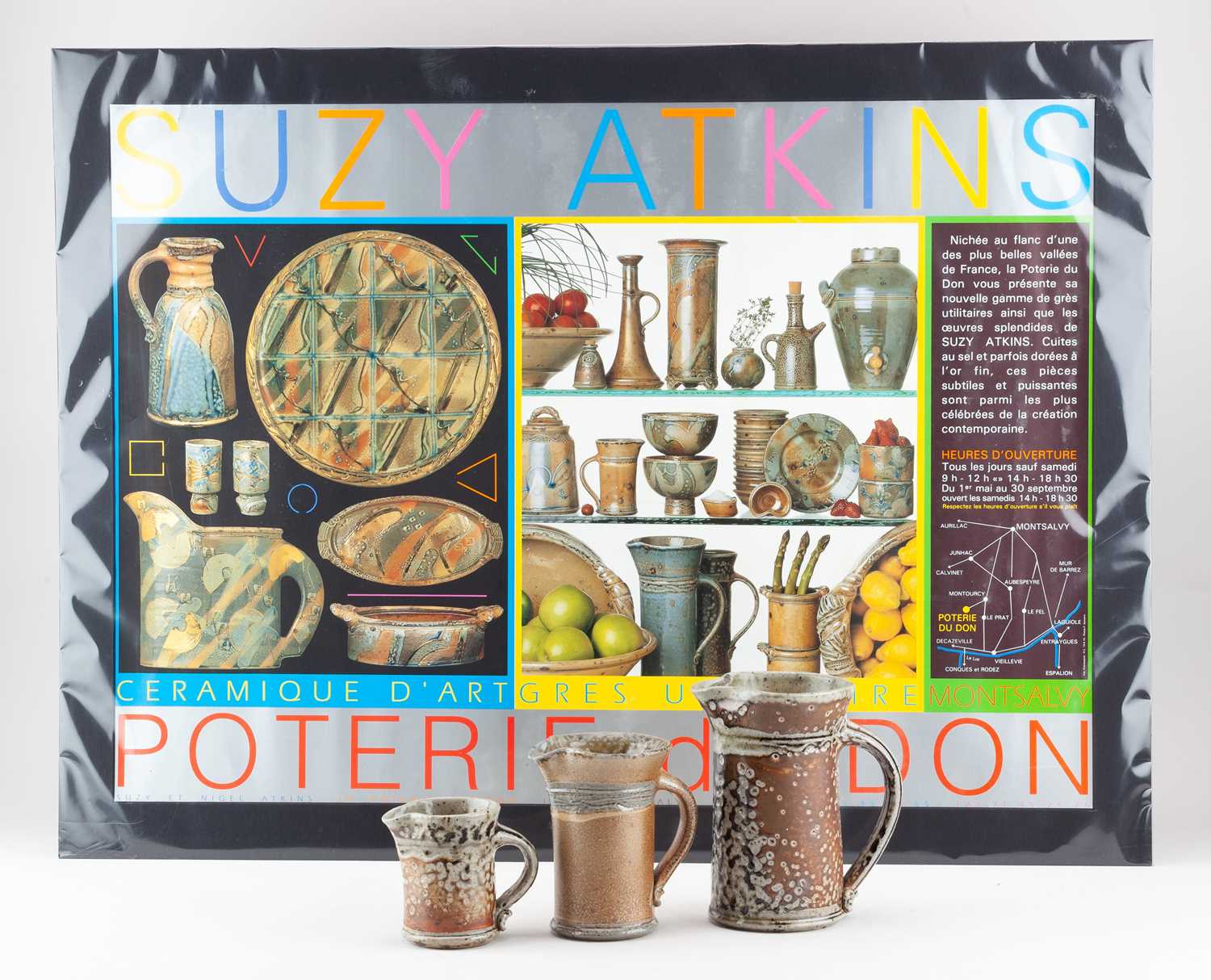 Lot 659 - SUZY ATKINS (born 1941) for Poterie du Don,