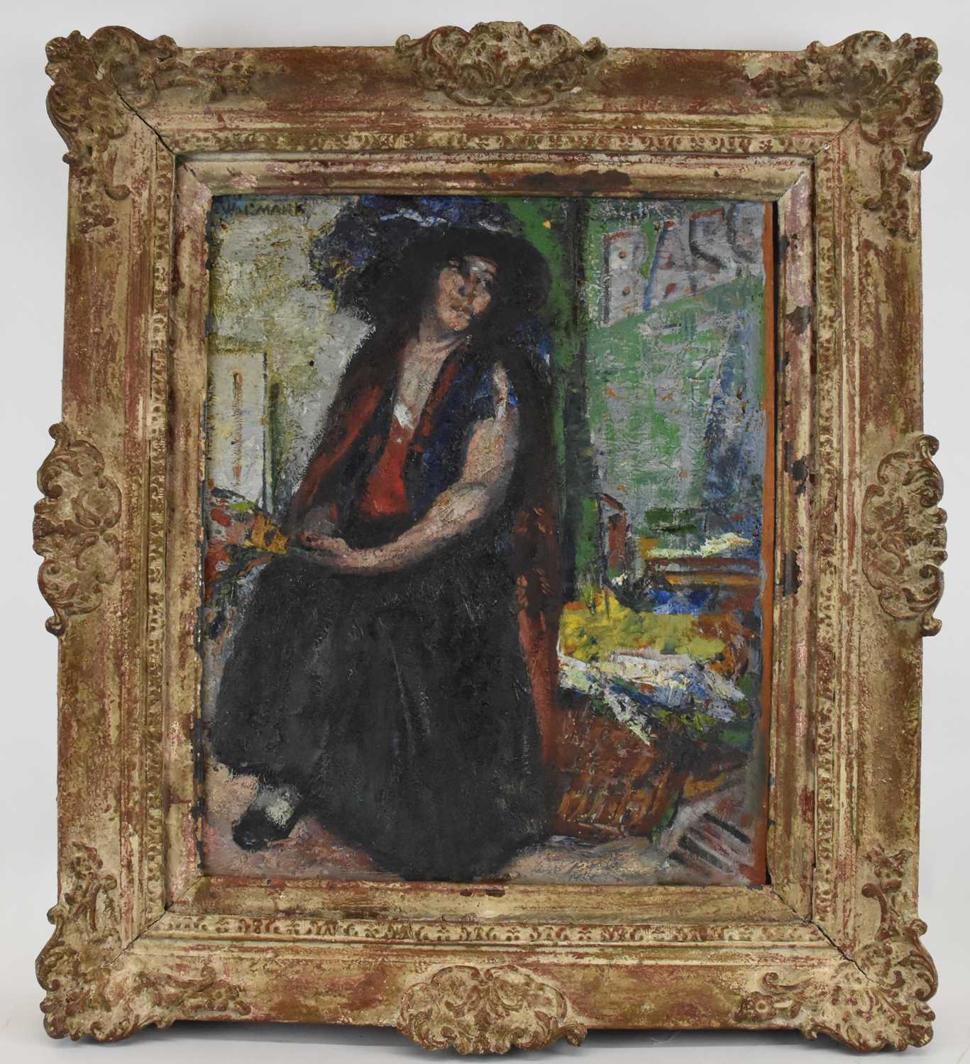 Lot 145 - ALFRED AARON WOLMARK (1877-1961); oil on