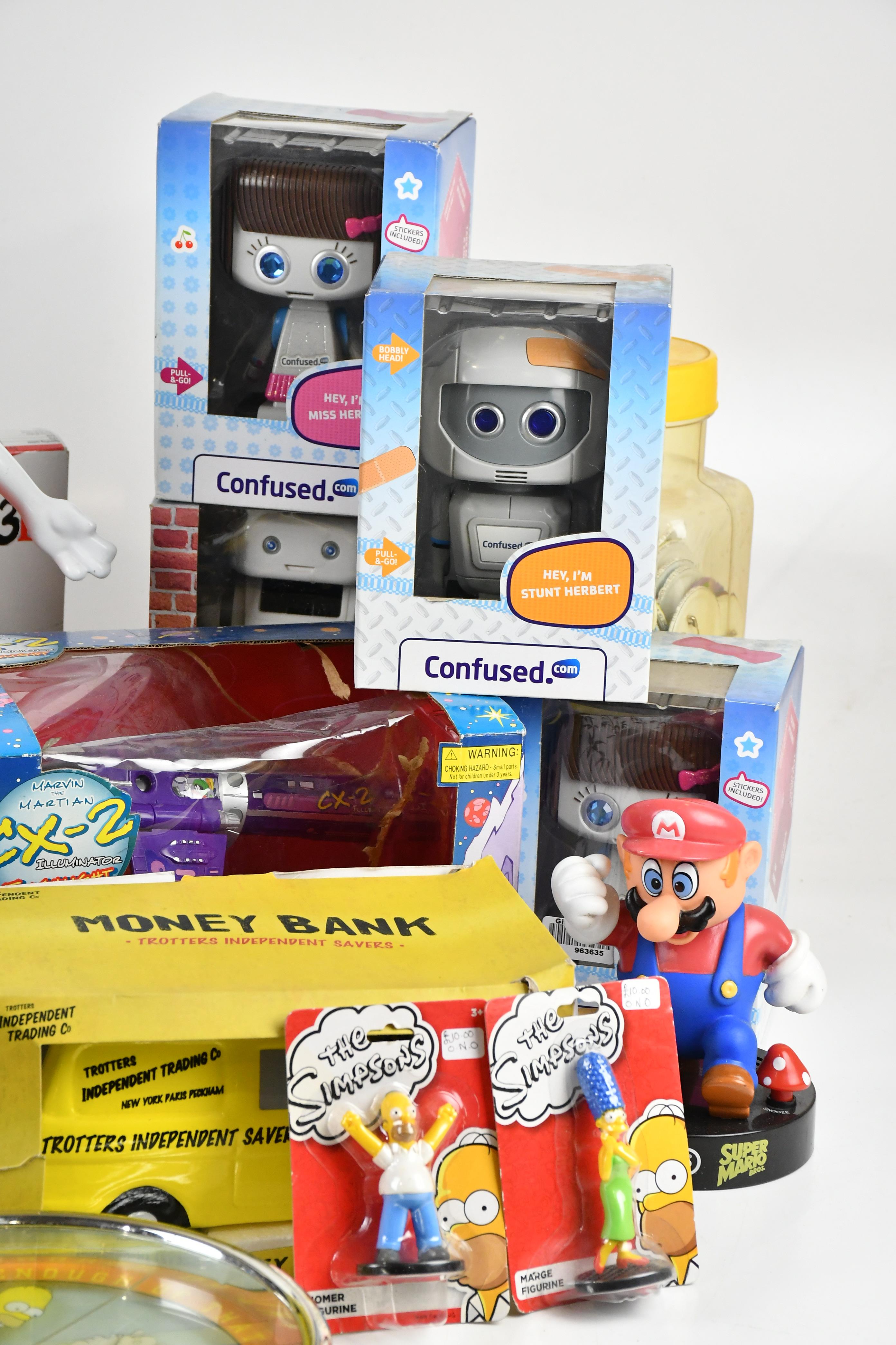 Lot 127 - A collection of pop culture items including