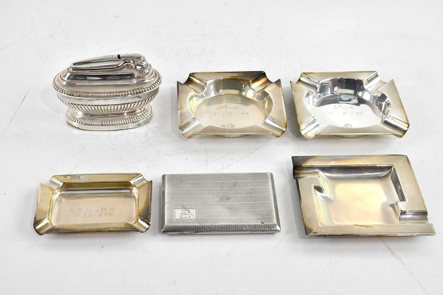 Lot 235 - WILLIAM NEALE LTD; a George VI hallmarked