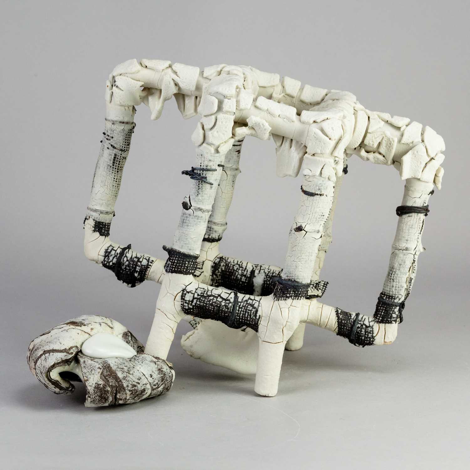 Lot 612 - RAFAEL PEREZ (born 1957); a porcelain open