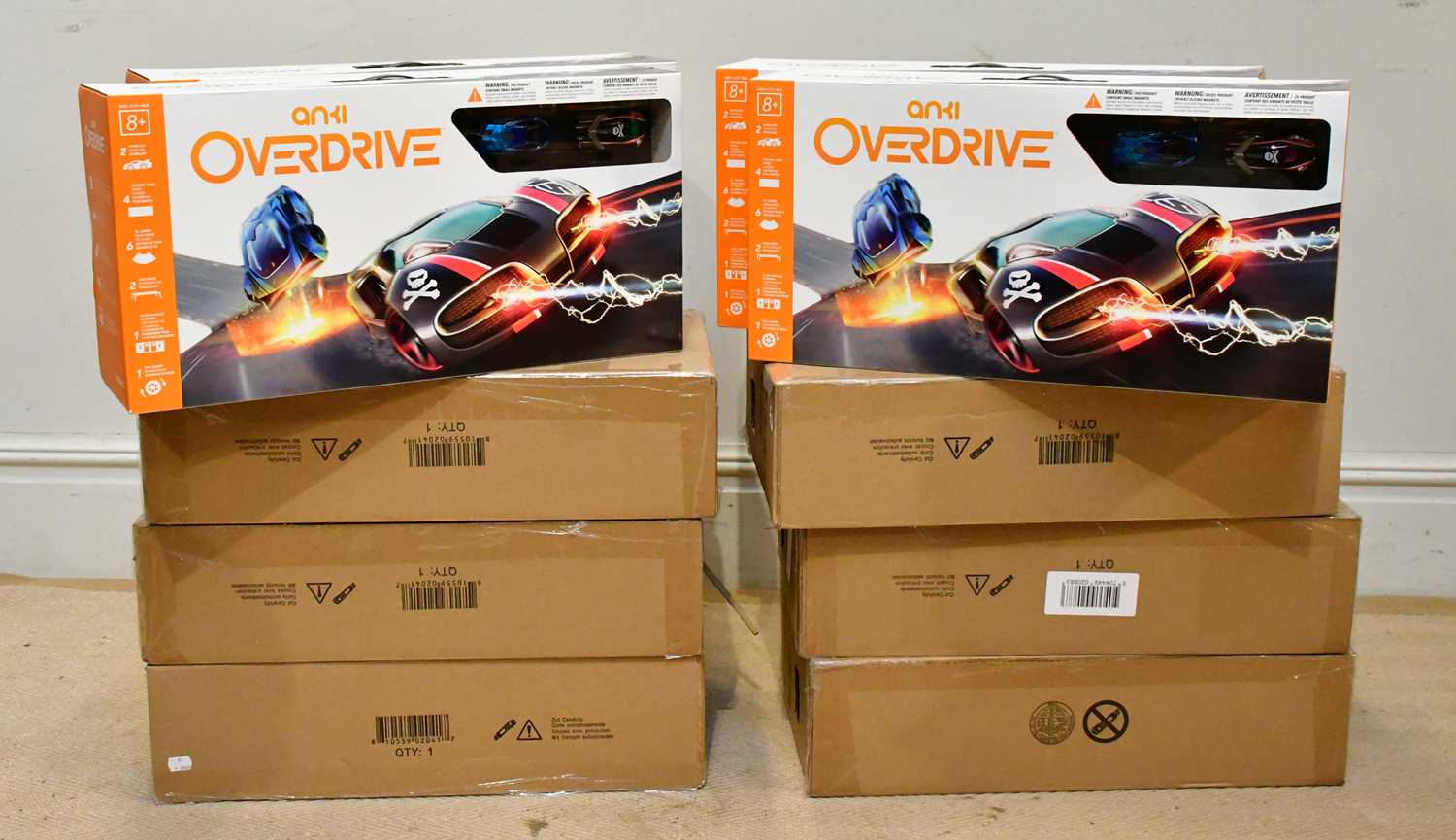 Lot 974 - A collection of ten Anki Overdrive sets,