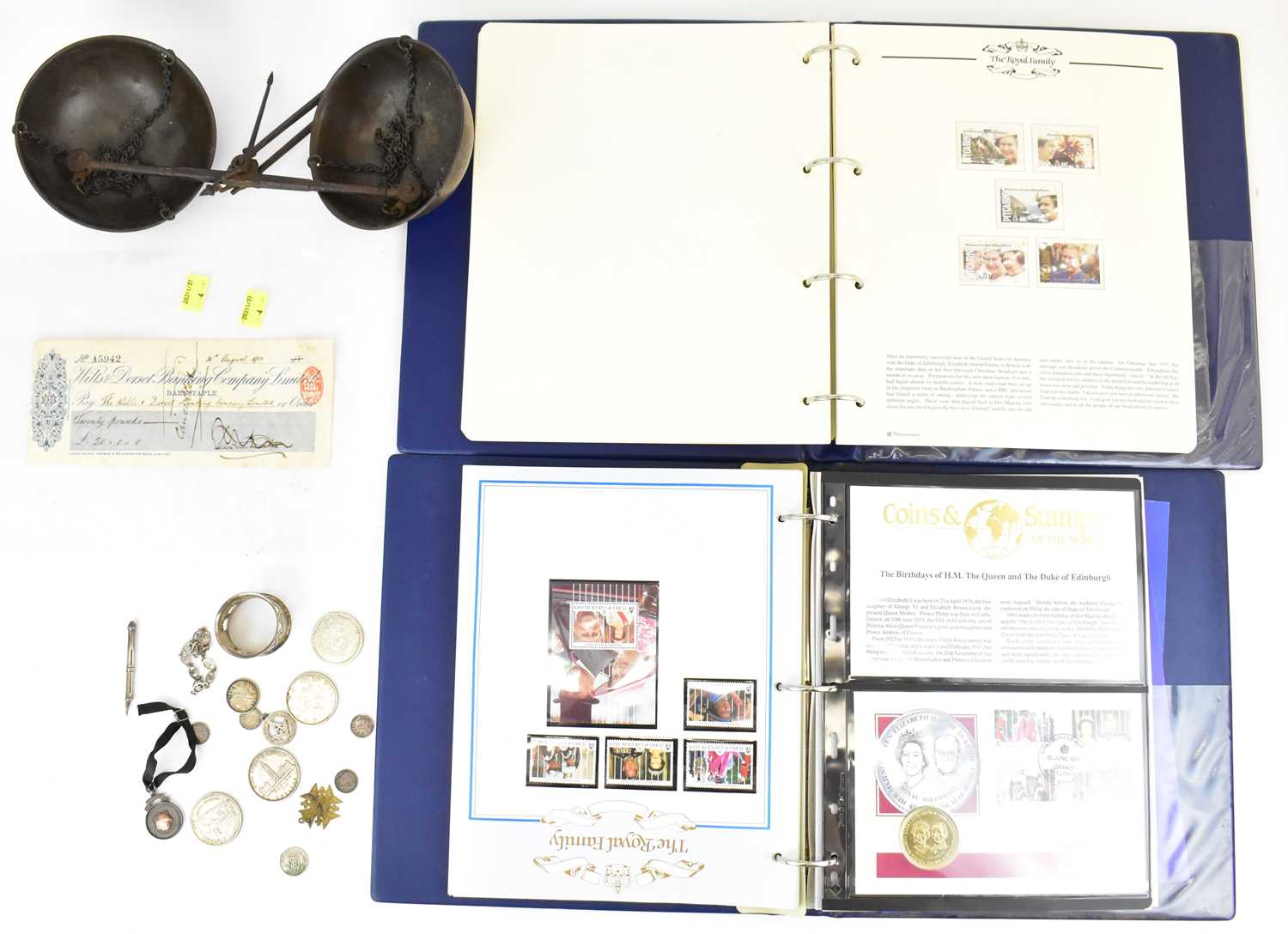 Lot 408 - Two stamp folders