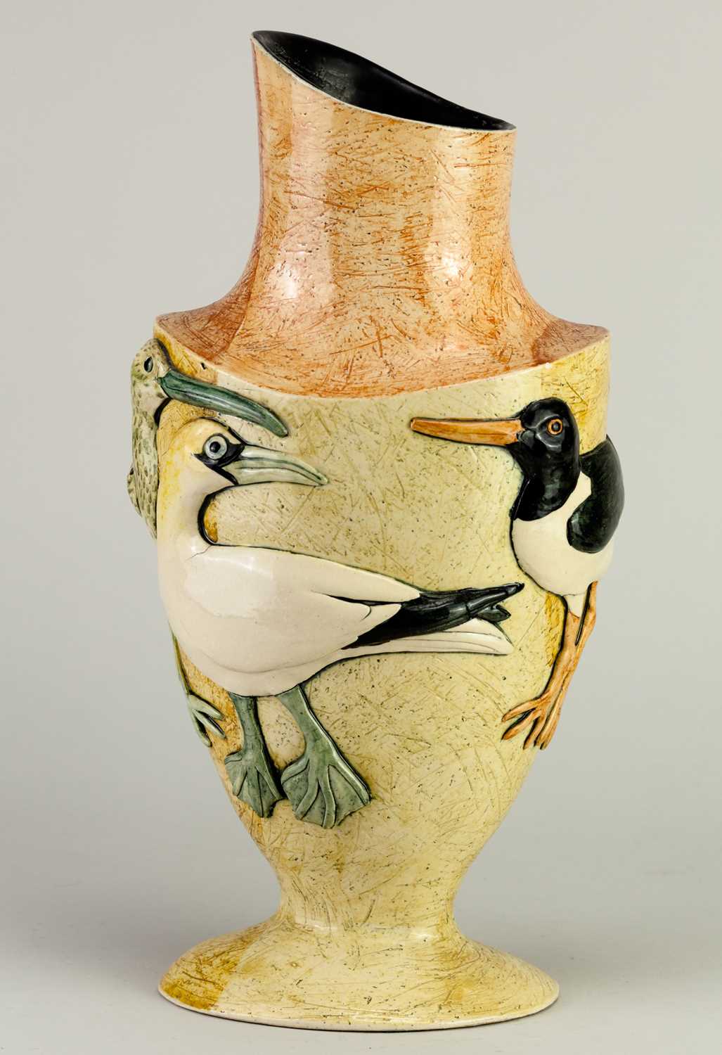 Lot 52 - ANNA LAMBERT (born 1957); an earthenware