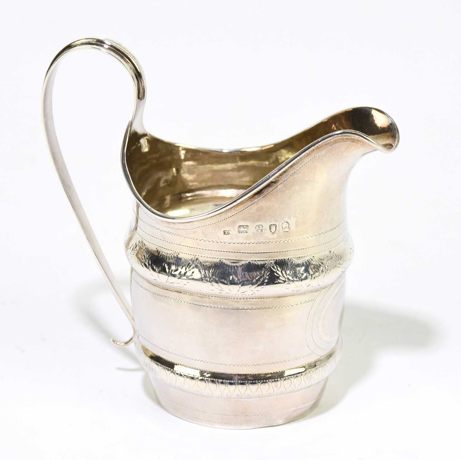 Lot 2415 - THOMAS WATSON; a Georgian hallmarked silver