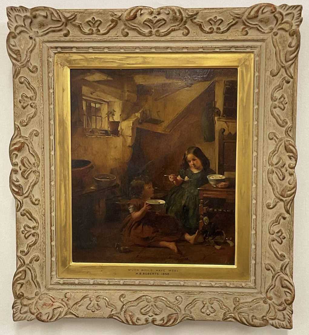 Lot 263 - HENRY BENJAMIN ROBERTS (1831-1915); oil on
