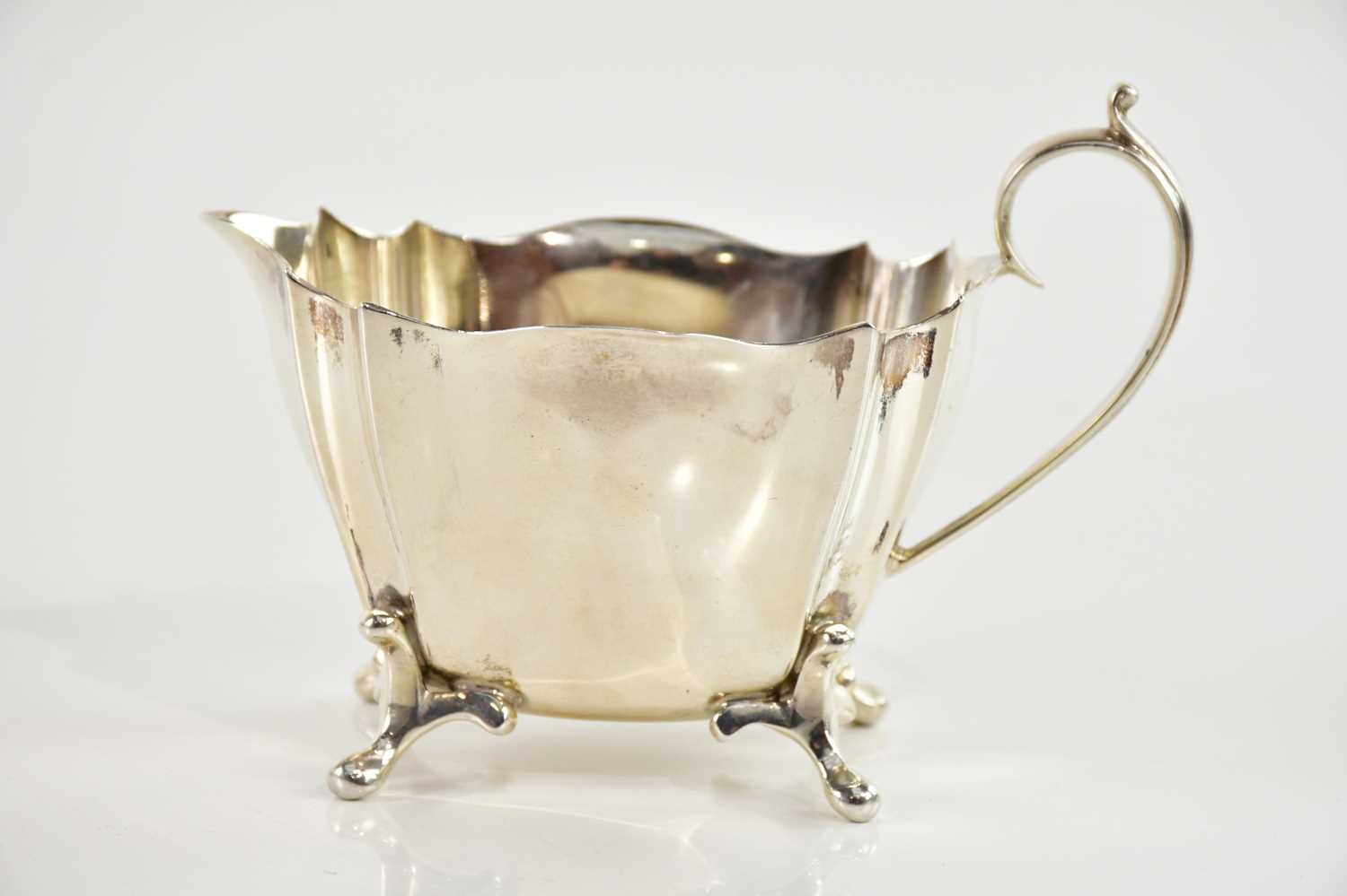 Lot 471 - GEORGE WISH; an Edward VII hallmarked silver