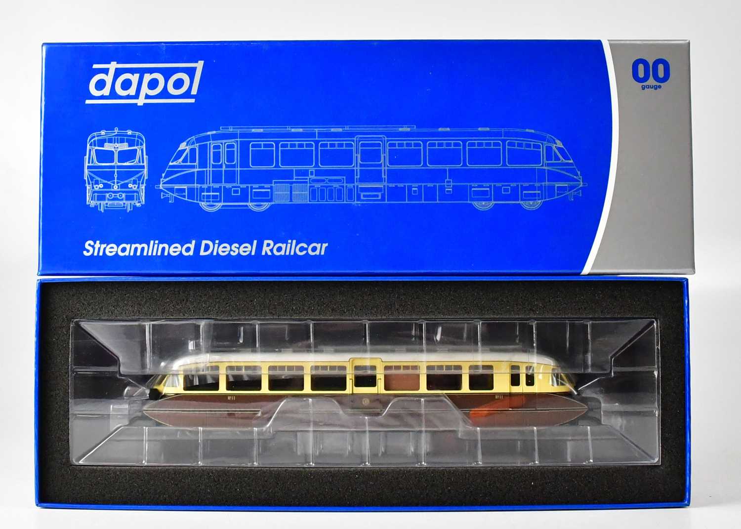 Lot 520 - DAPOL; a Streamlined Diesel Railcar, 00