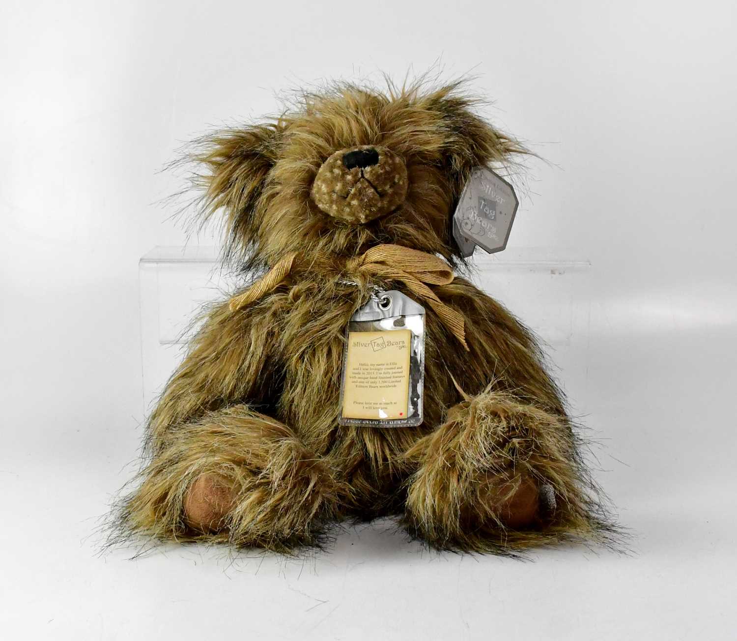 Lot 412 - SUKI; a limited edition silver tag teddy