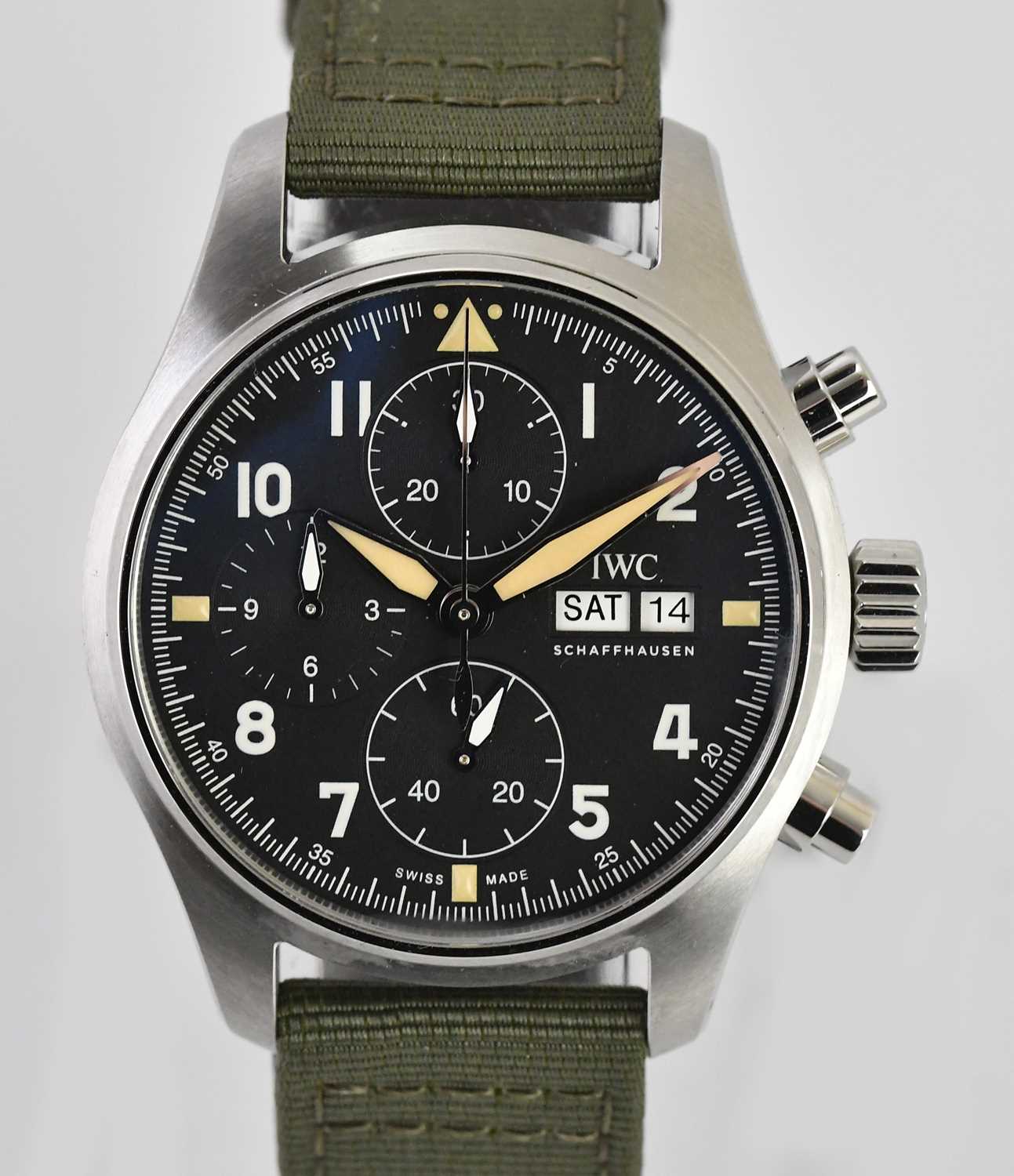 Lot 50 - IWC (INTERNATIONAL WATCH COMPANY); a