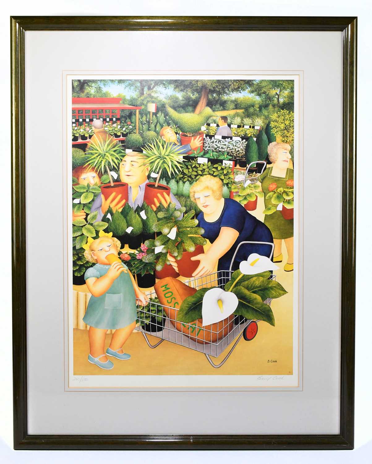 Lot 1376 - BERYL COOK OBE (1926-2008); limited edition