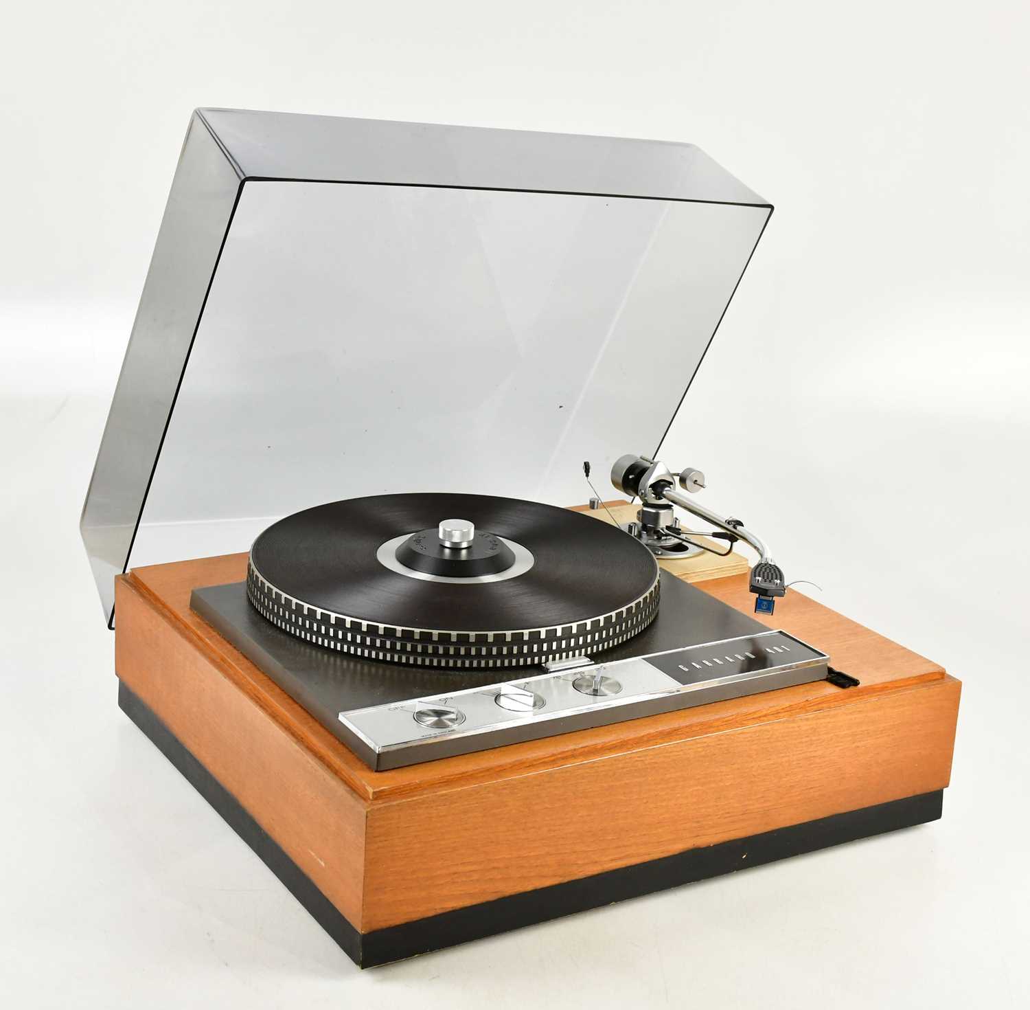 Lot 1010 - GARRARD; a 401 turntable, with SME 3009