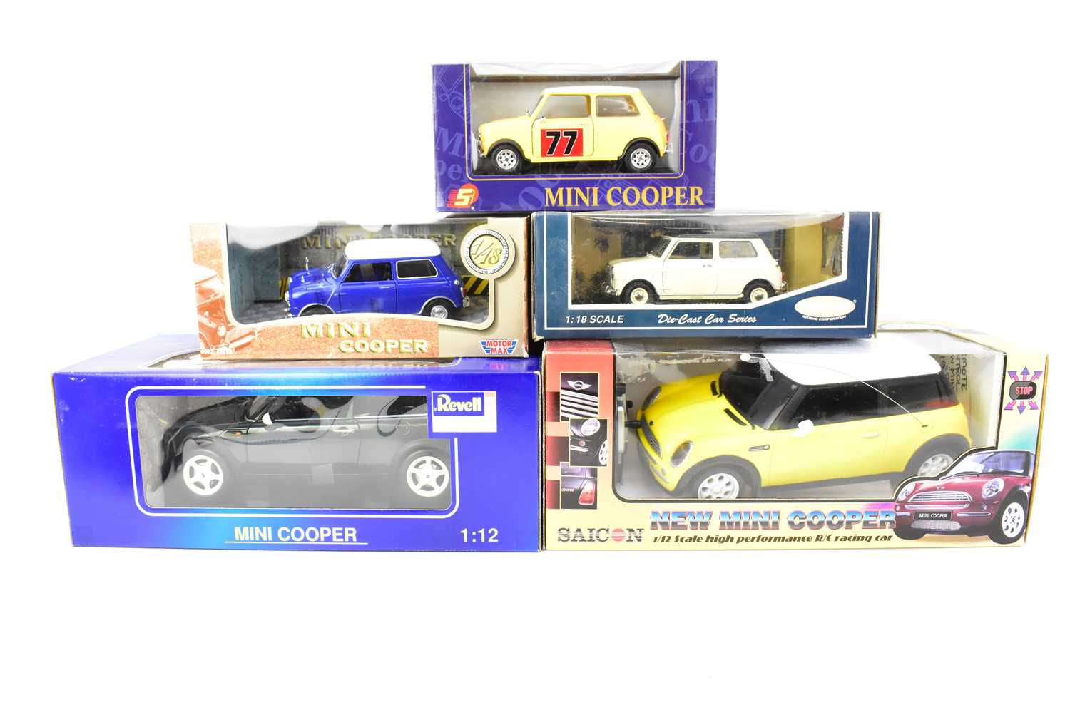 Lot 282 - MINI COOPER; a remote-controlled scale model