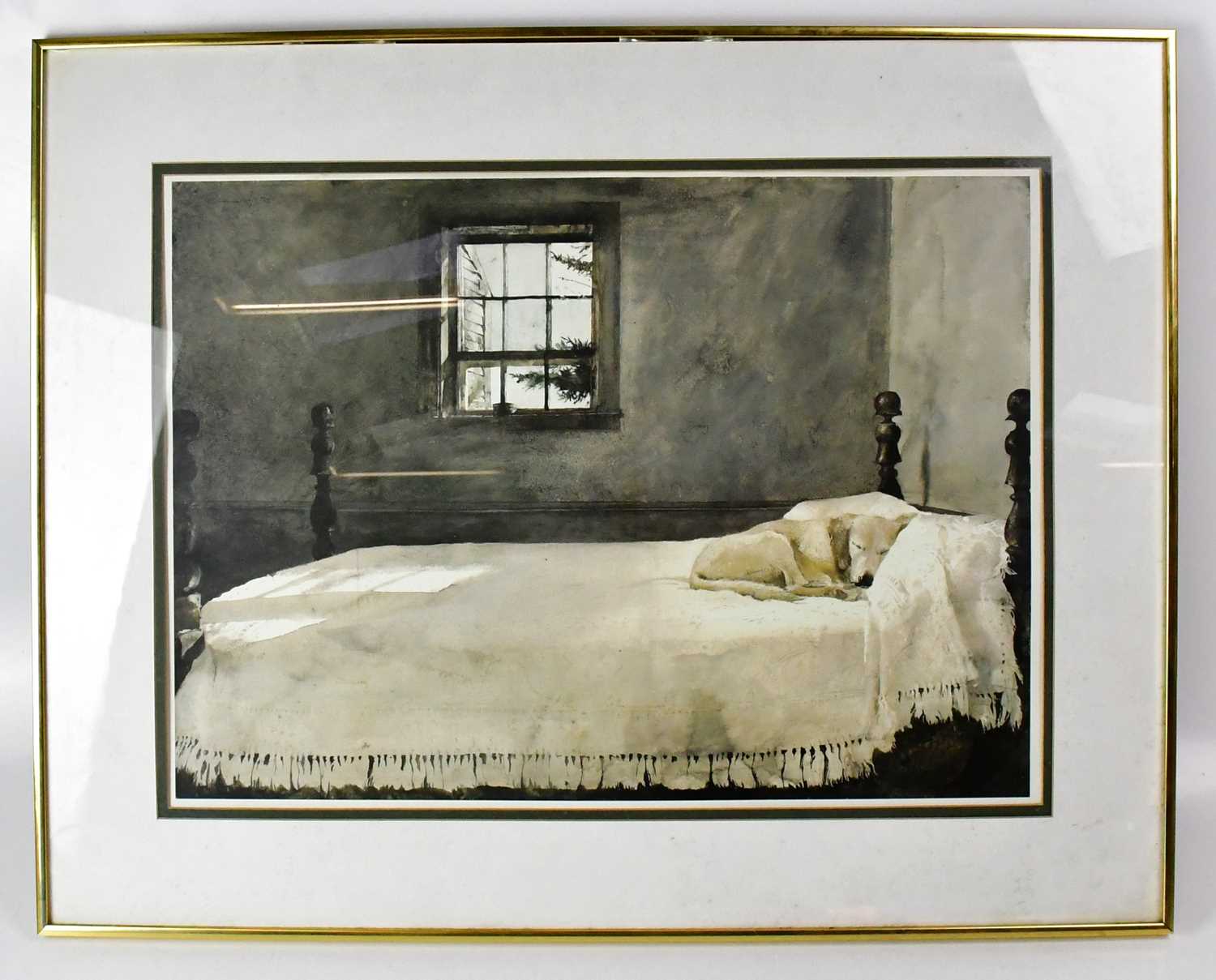 Lot 410 - ANDREW WYETH (1917-2006); a colour