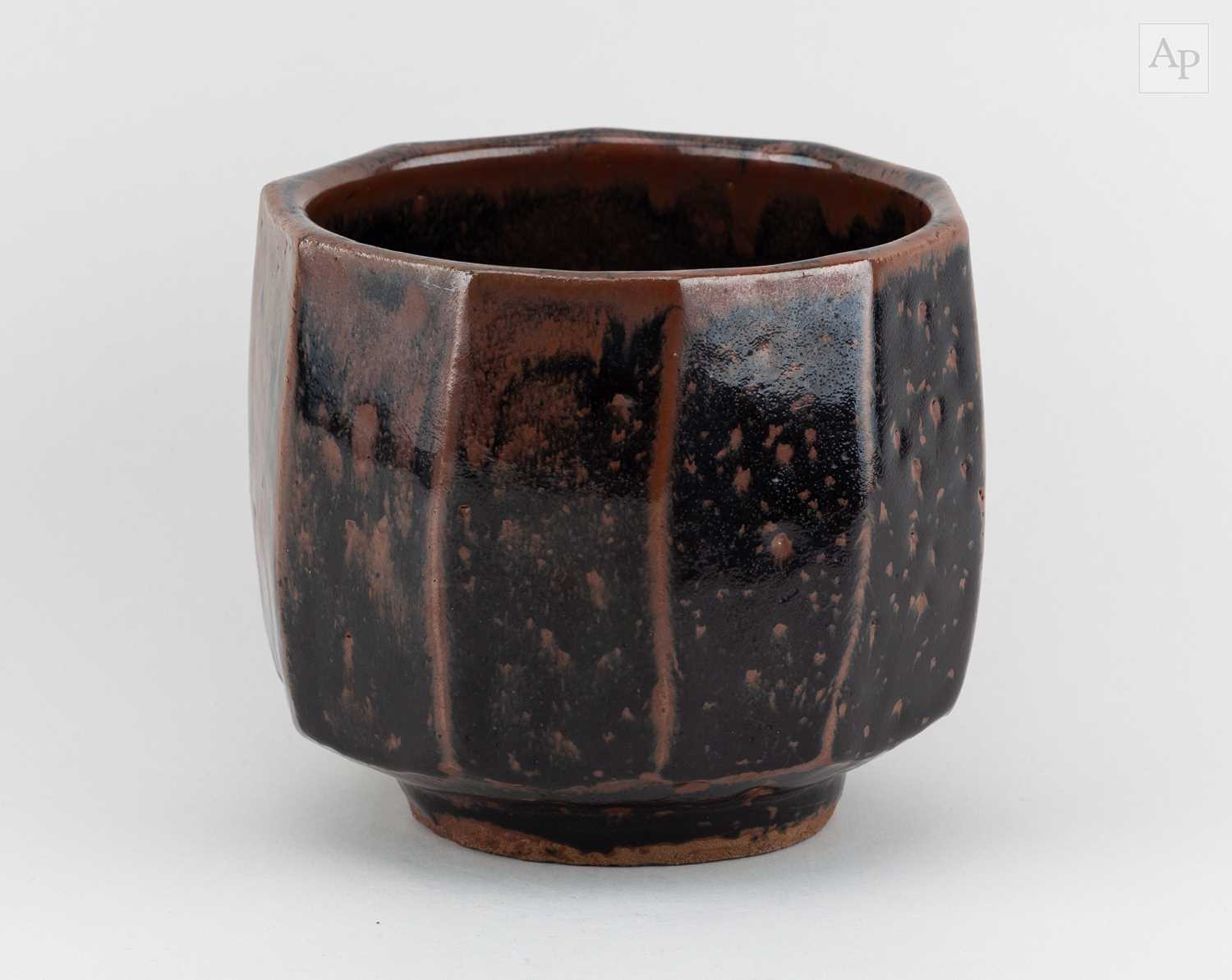 Lot 619 - SHOJI HAMADA (1894-1978); a cut sided