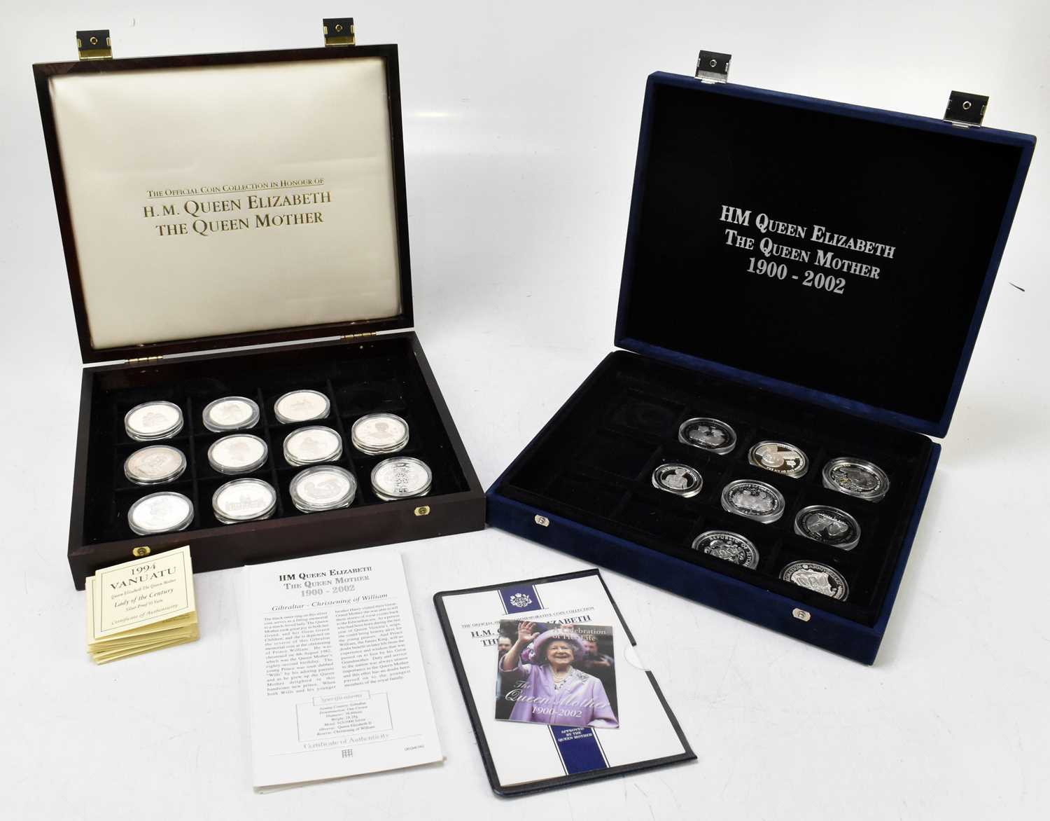 Lot 1330 - ROYAL MINT; a collection of eleven Queen
