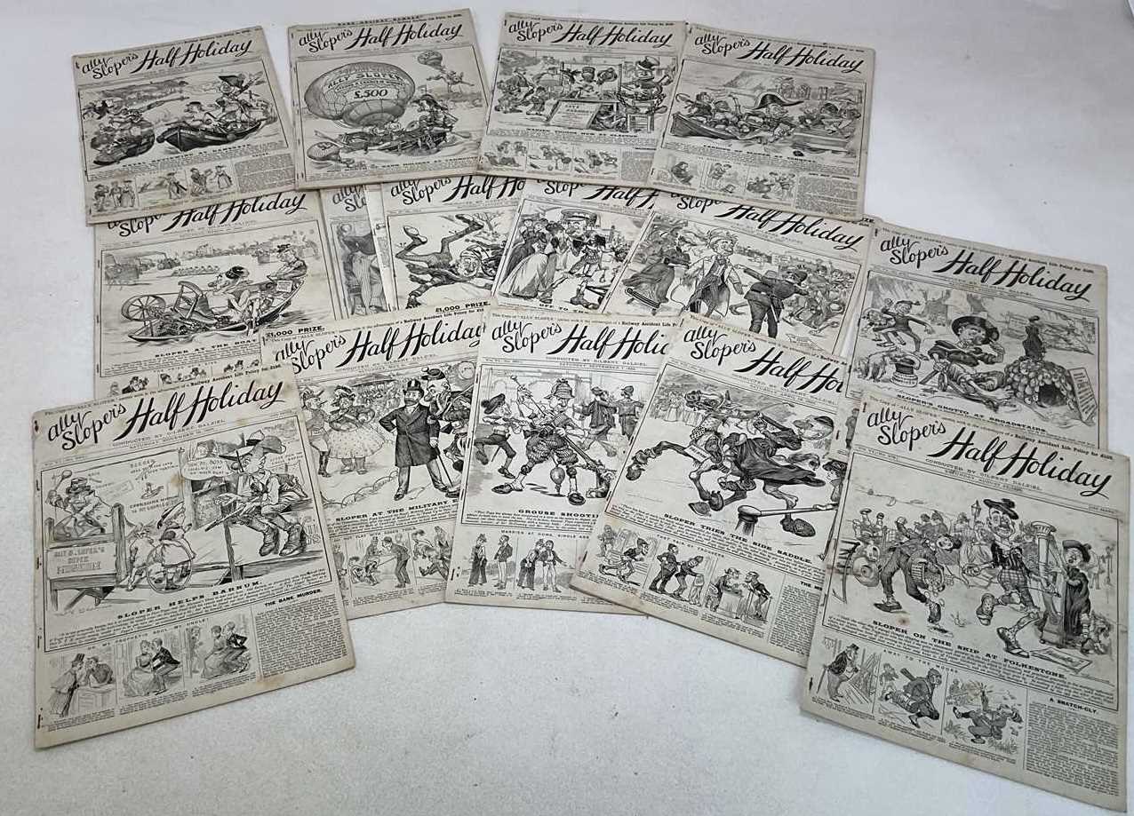 Lot 398 - ALLY SLOPER; a large collection of Victorian