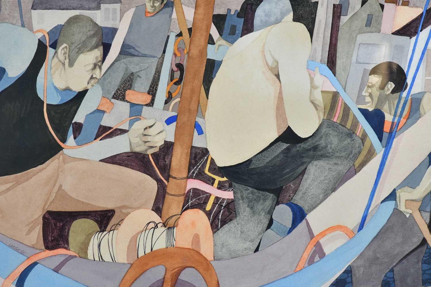 Lot 62 - GEORGE LARGE RBA RI (born 1936); watercolour,