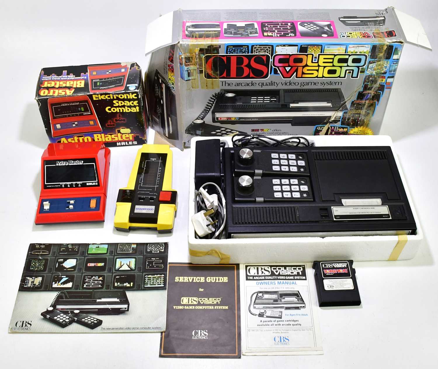 Lot 317 - CBS; a boxed Coleco Vision arcade video game