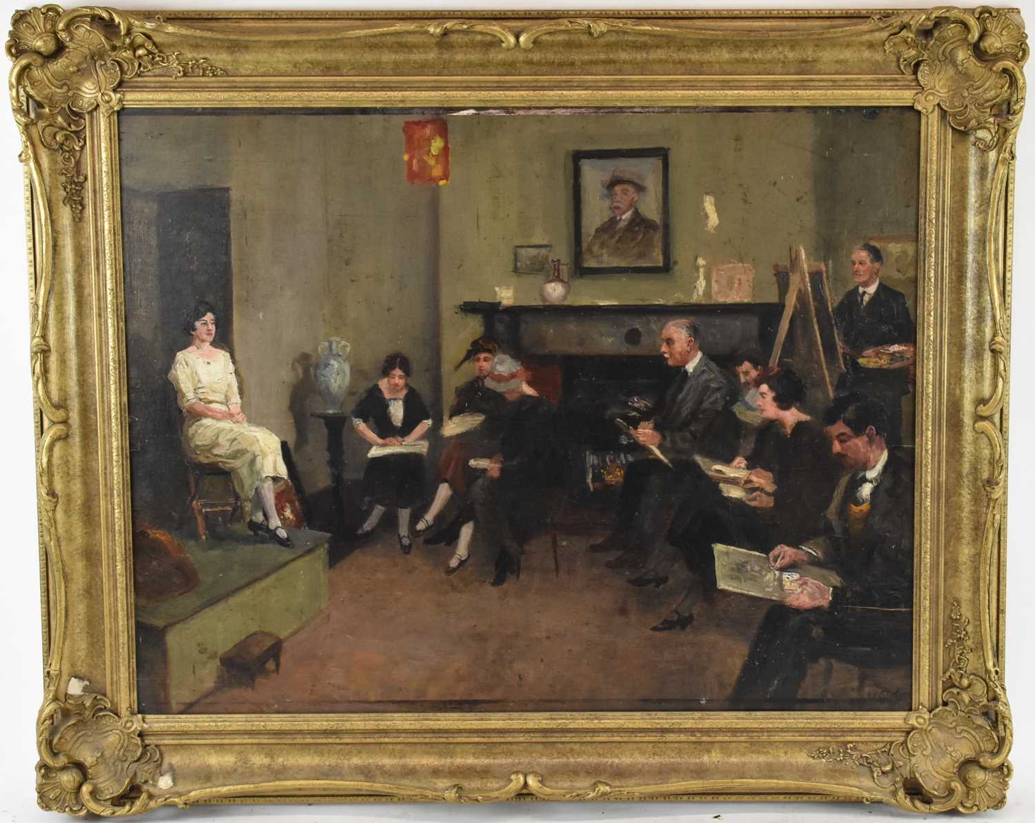 Lot 144 - JOHN FALCONER SLATER (1857-1937); oil on