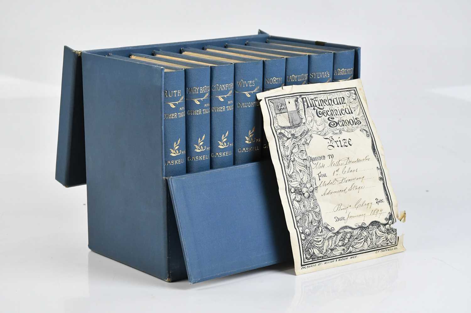 Lot 193 - GASKELL (ELIZABETH), MRS GASKELL’S WORKS, 8