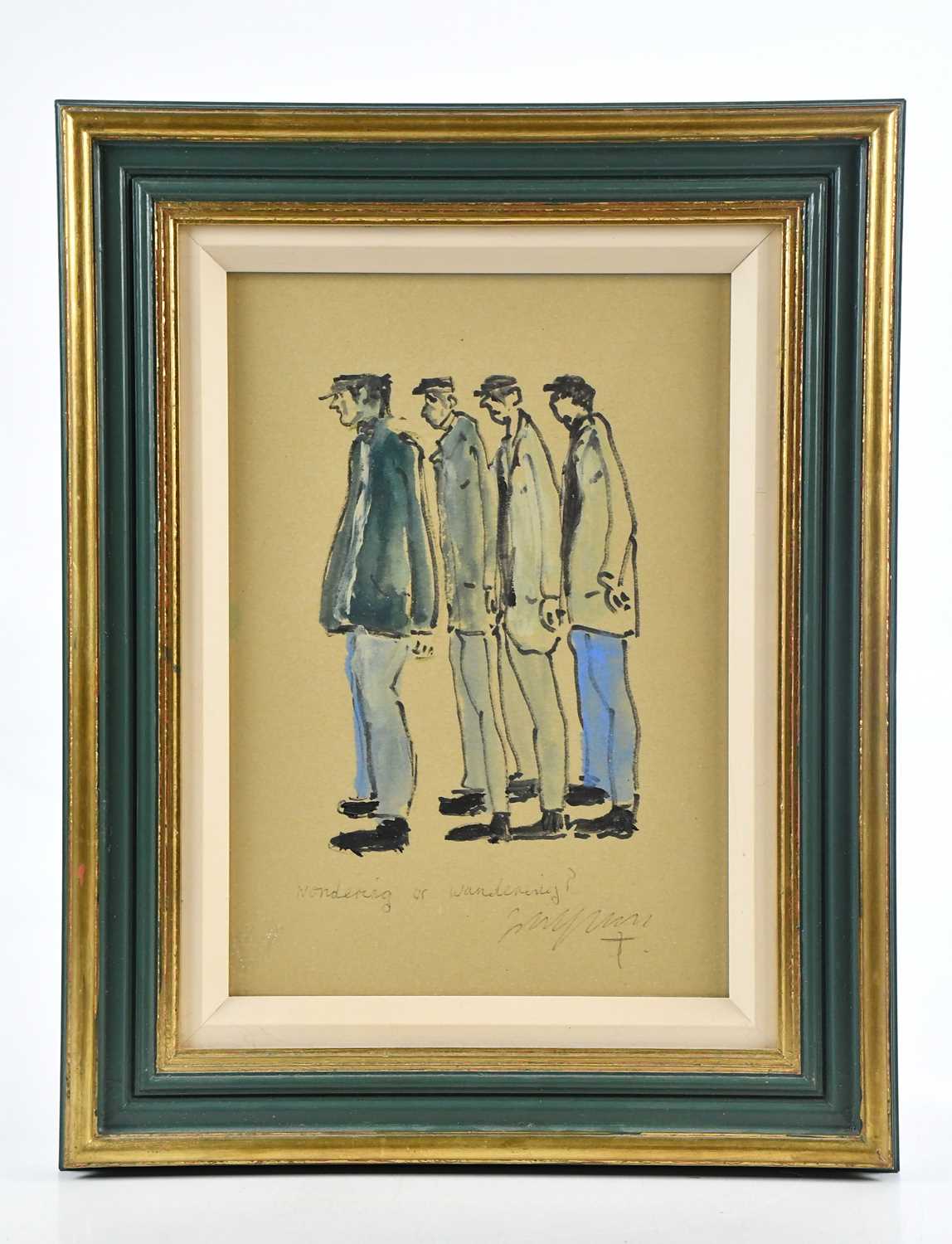 Lot 70 - JOHN THOMPSON (1924-2011); ink and