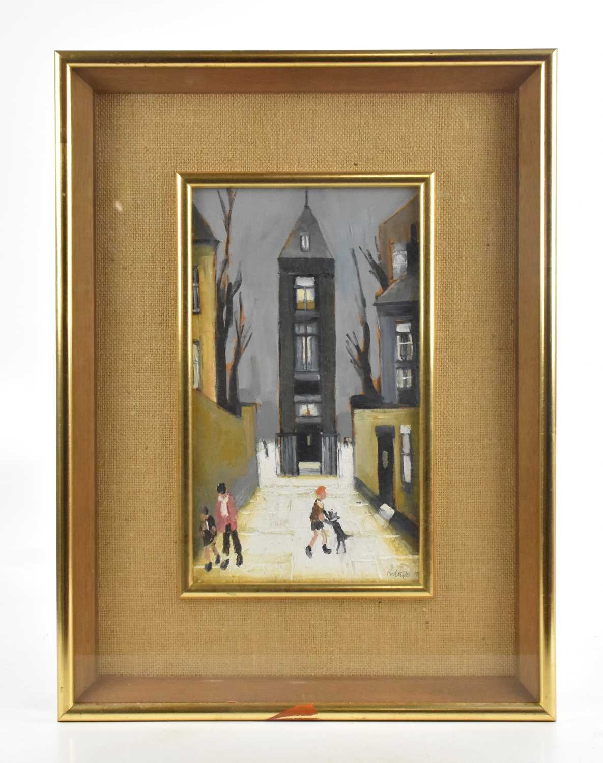 Lot 191 - HAROLD RILEY (1934-2023); oil on board,