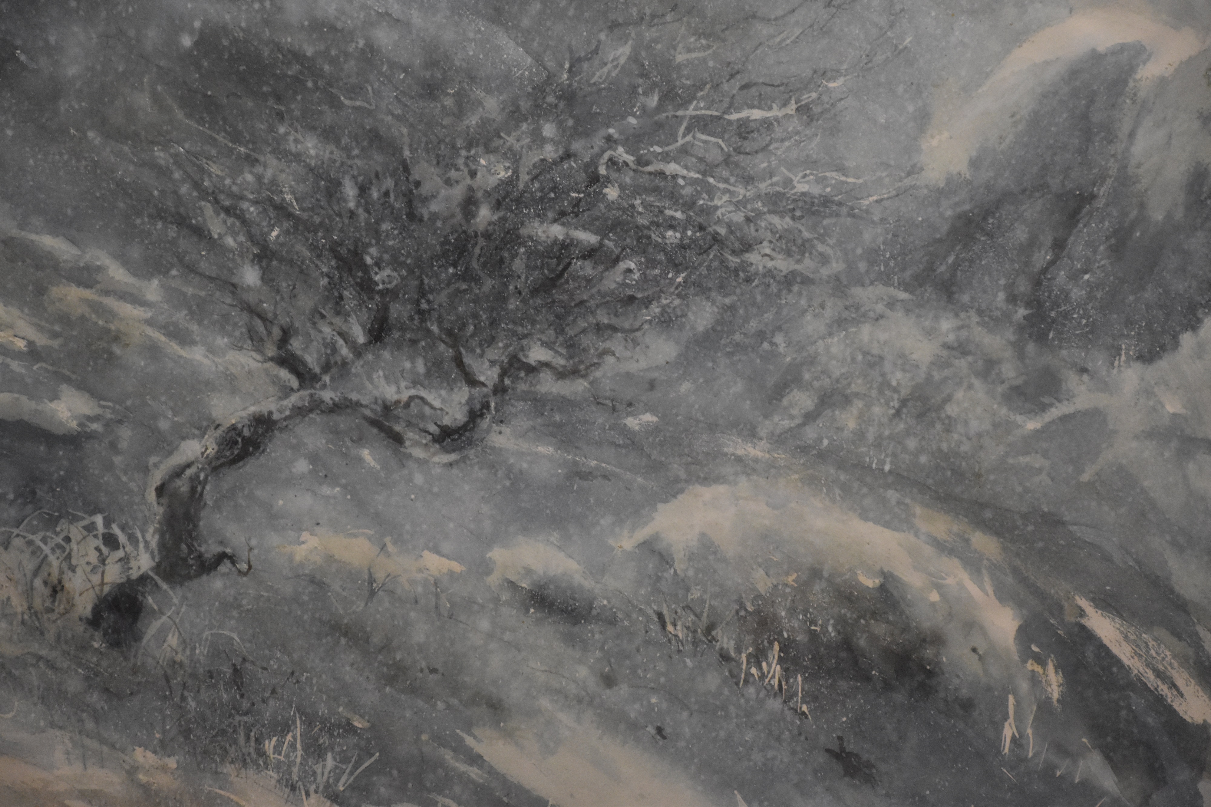 Lot 68 - KEITH ANDREW RCA (b.1947); large watercolour,