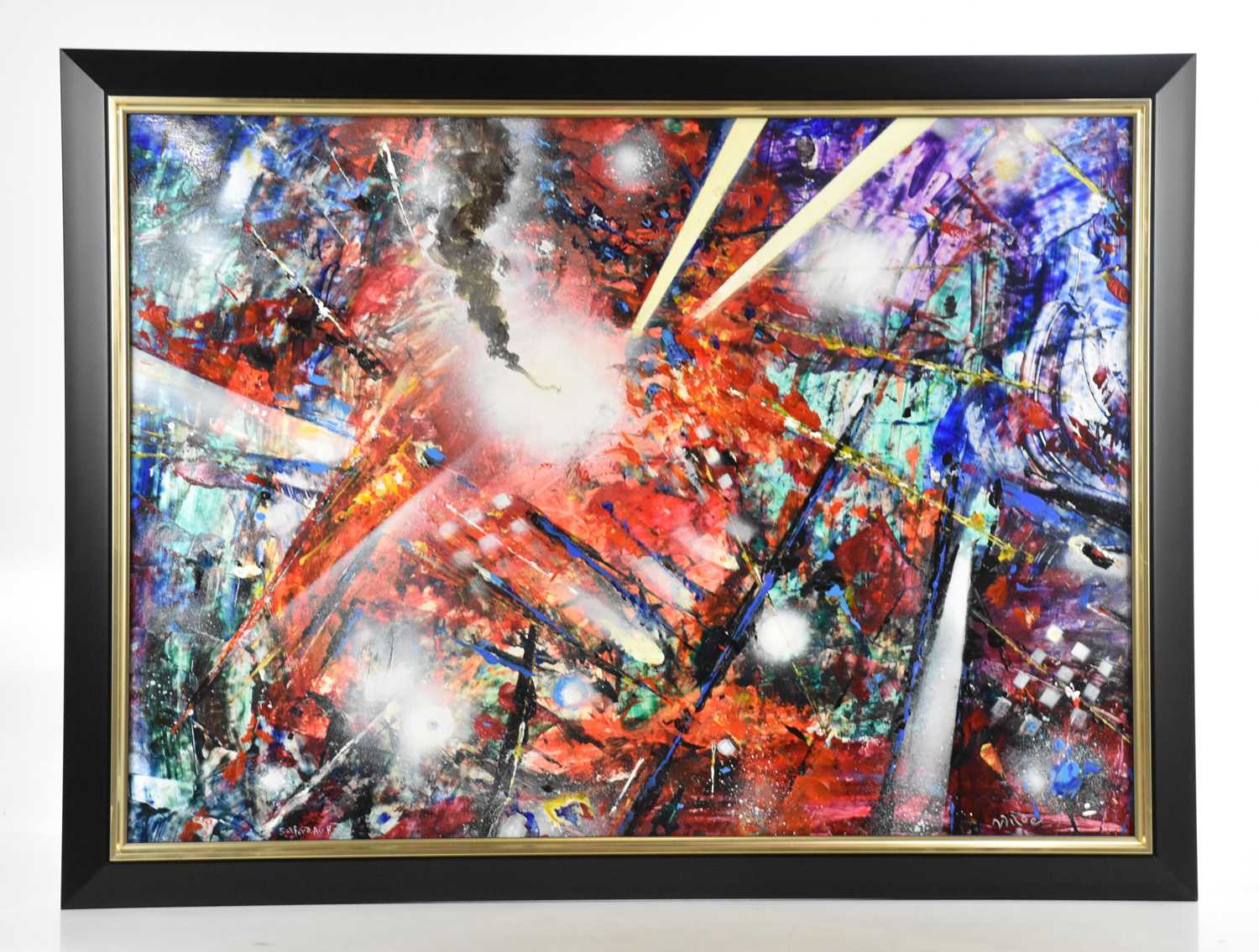 Lot 142 - DAVID WILDE (1913-1978): acrylic on board,