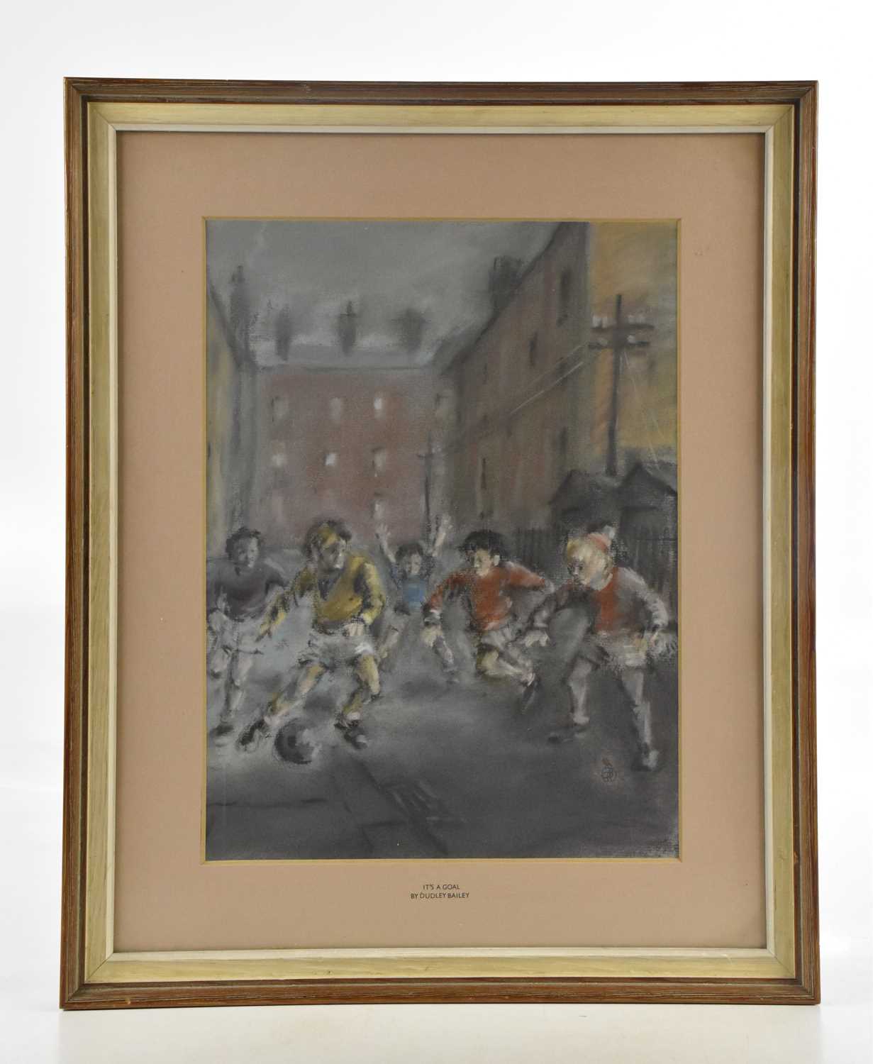 Lot 105 - ROBERT DUDLEY BAILEY (b.1931); pastel, 'It's