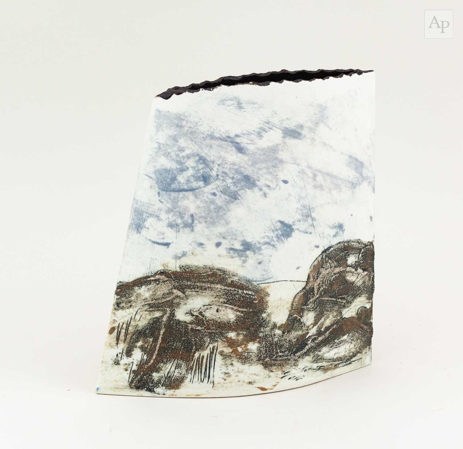 Lot 465 - PETER CLOUGH (born 1944); 'High Valley', a