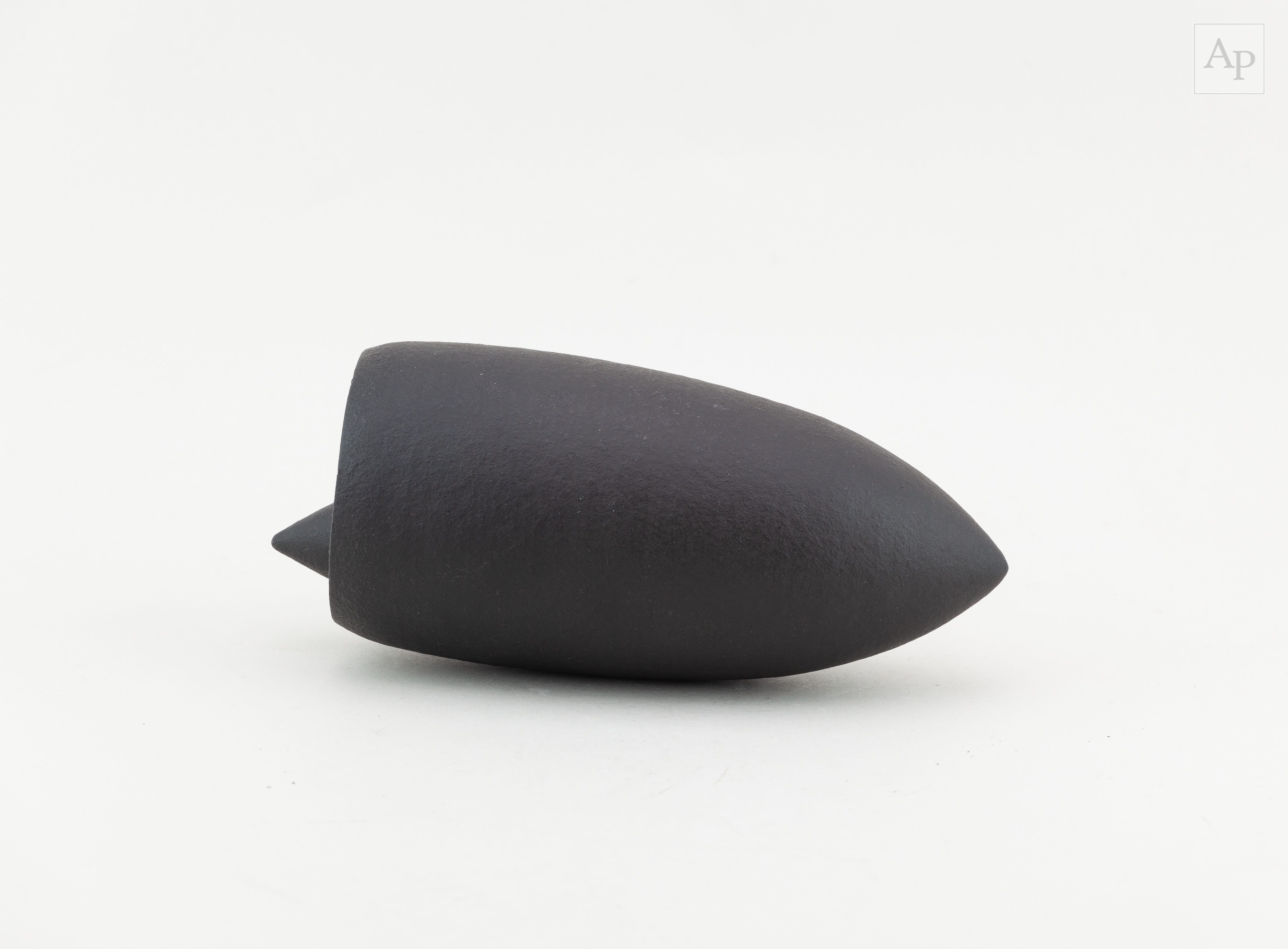 Lot 196 - ERIC MOSS (born 1959); a black stoneware