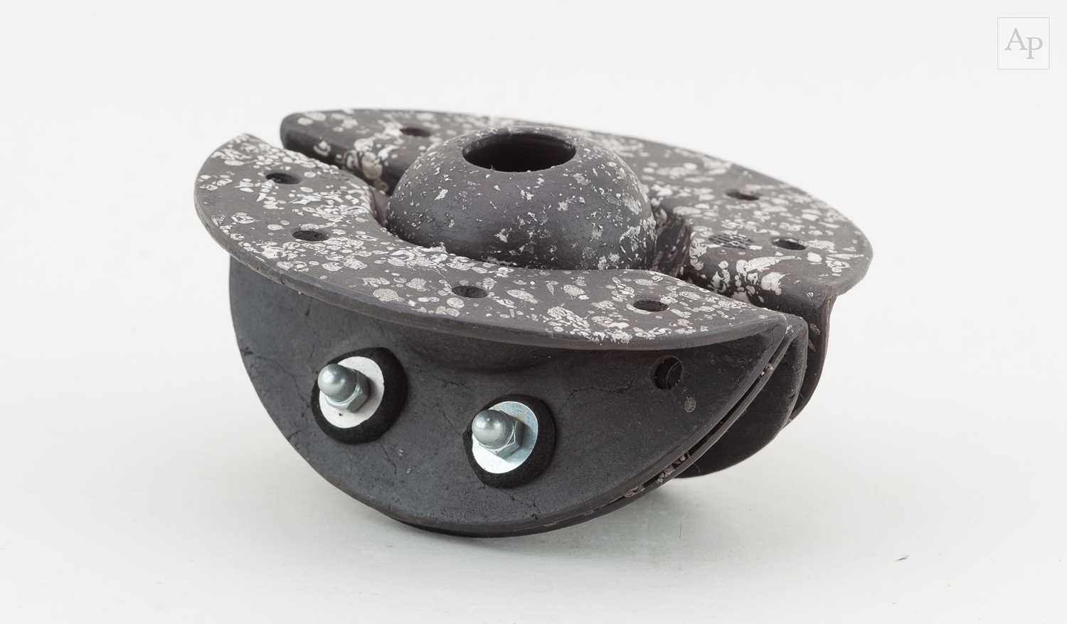 Lot 225 - ERIC MOSS (born 1959); a small raku