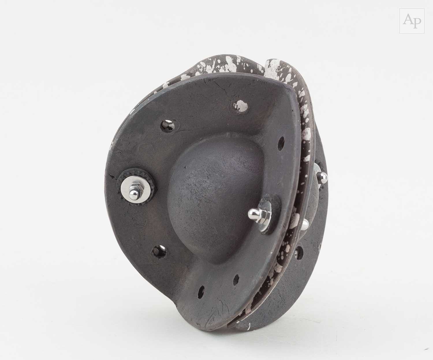 Lot 226 - ERIC MOSS (born 1959); a small raku