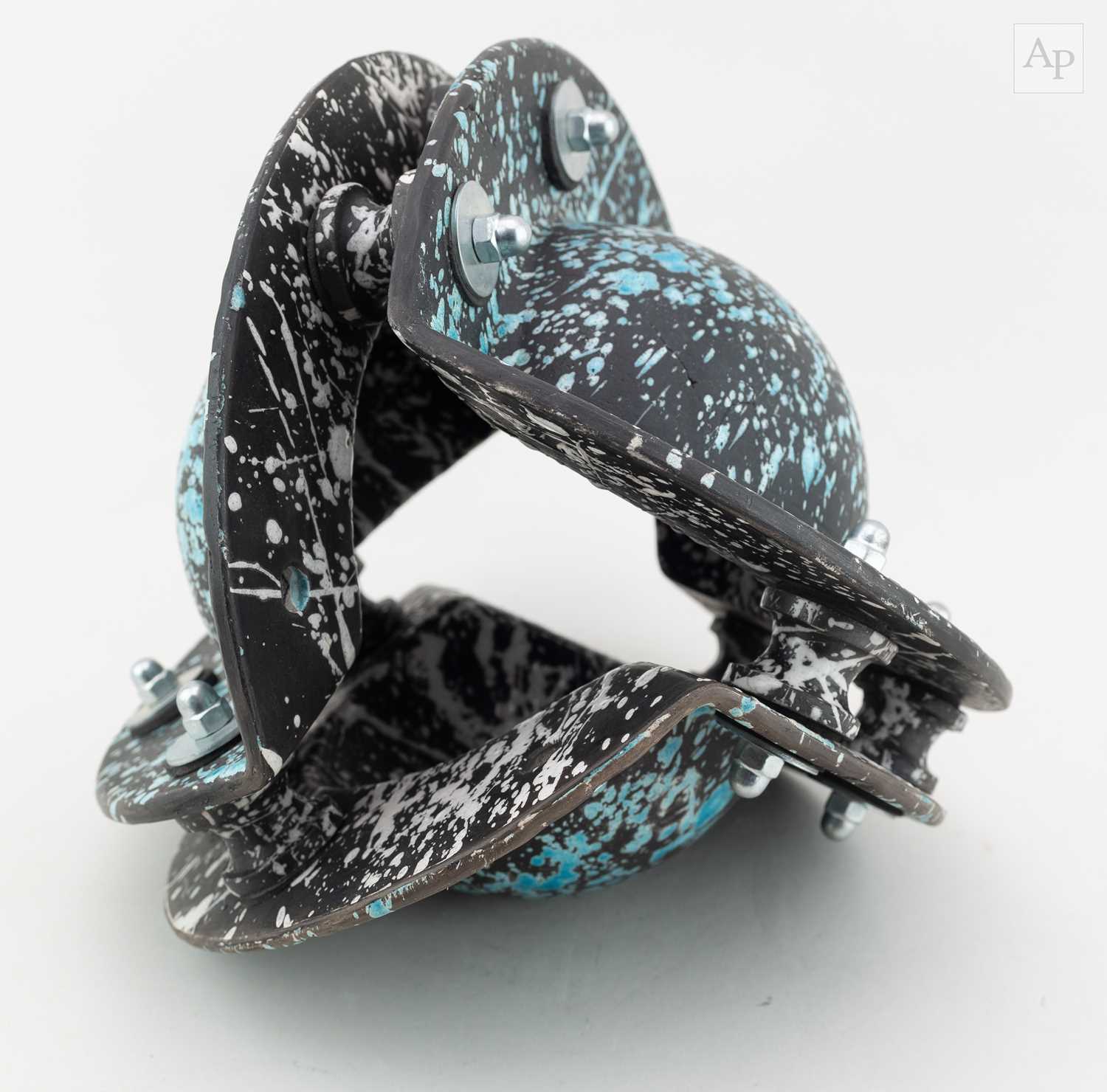 Lot 199 - ERIC MOSS (born 1959); a raku 'ceramicano'