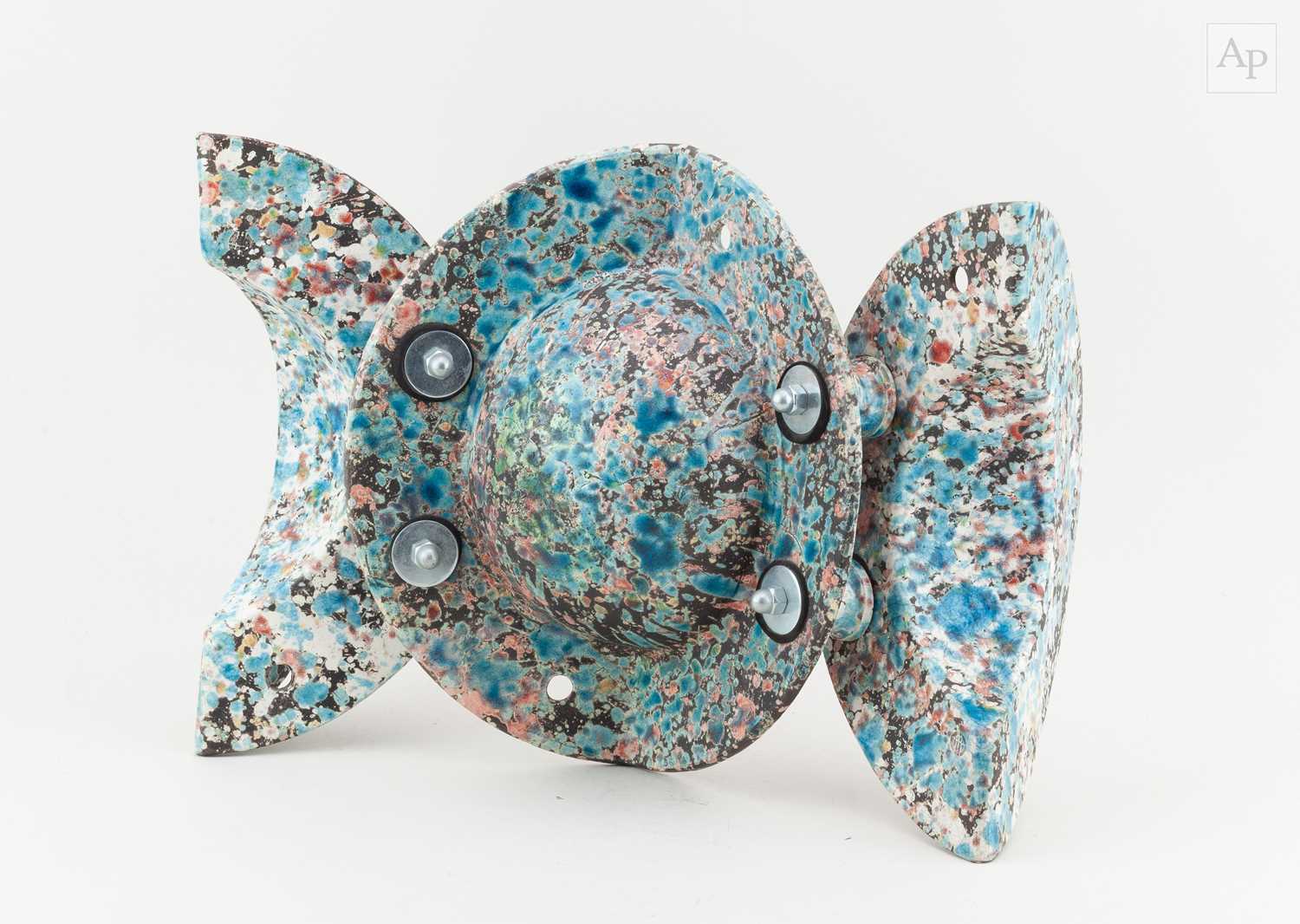 Lot 221 - ERIC MOSS (born 1959); a raku 'ceramicano'
