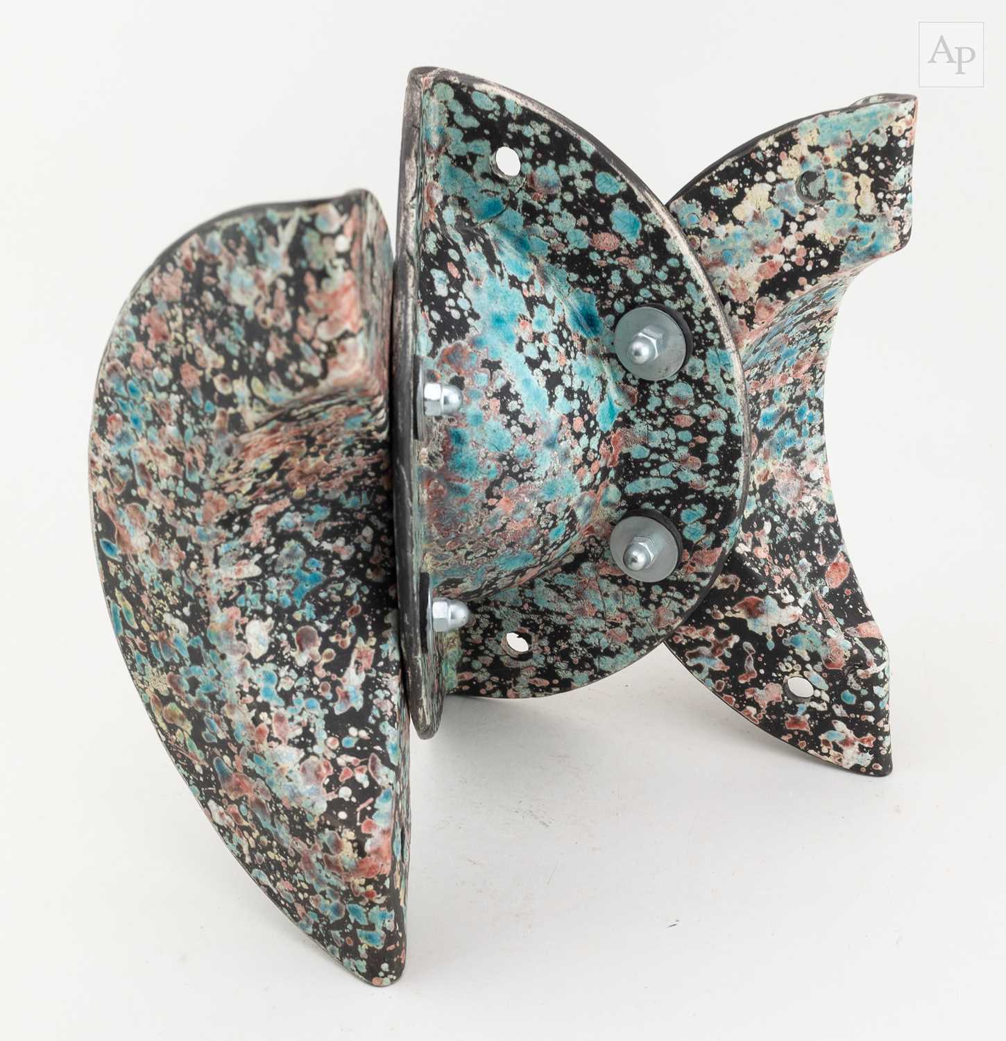 Lot 201 - ERIC MOSS (born 1959); a raku 'ceramicano'