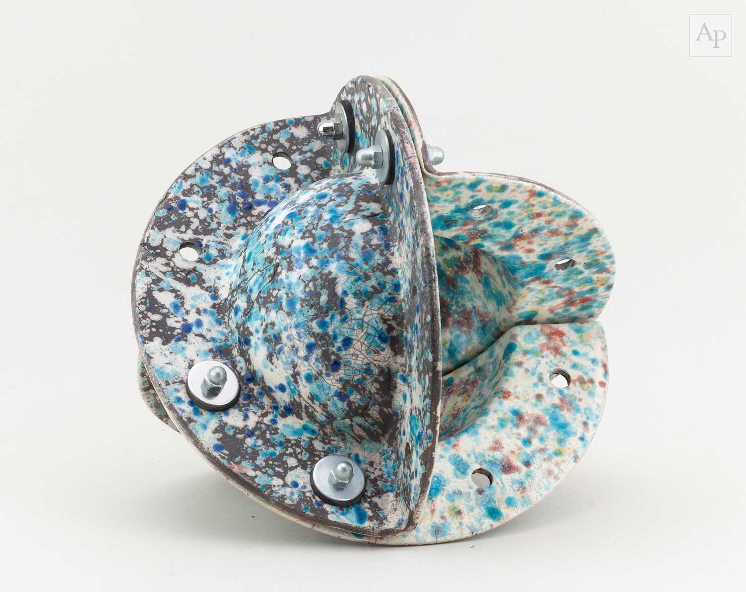 Lot 202 - ERIC MOSS (born 1959); a raku 'ceramicano'