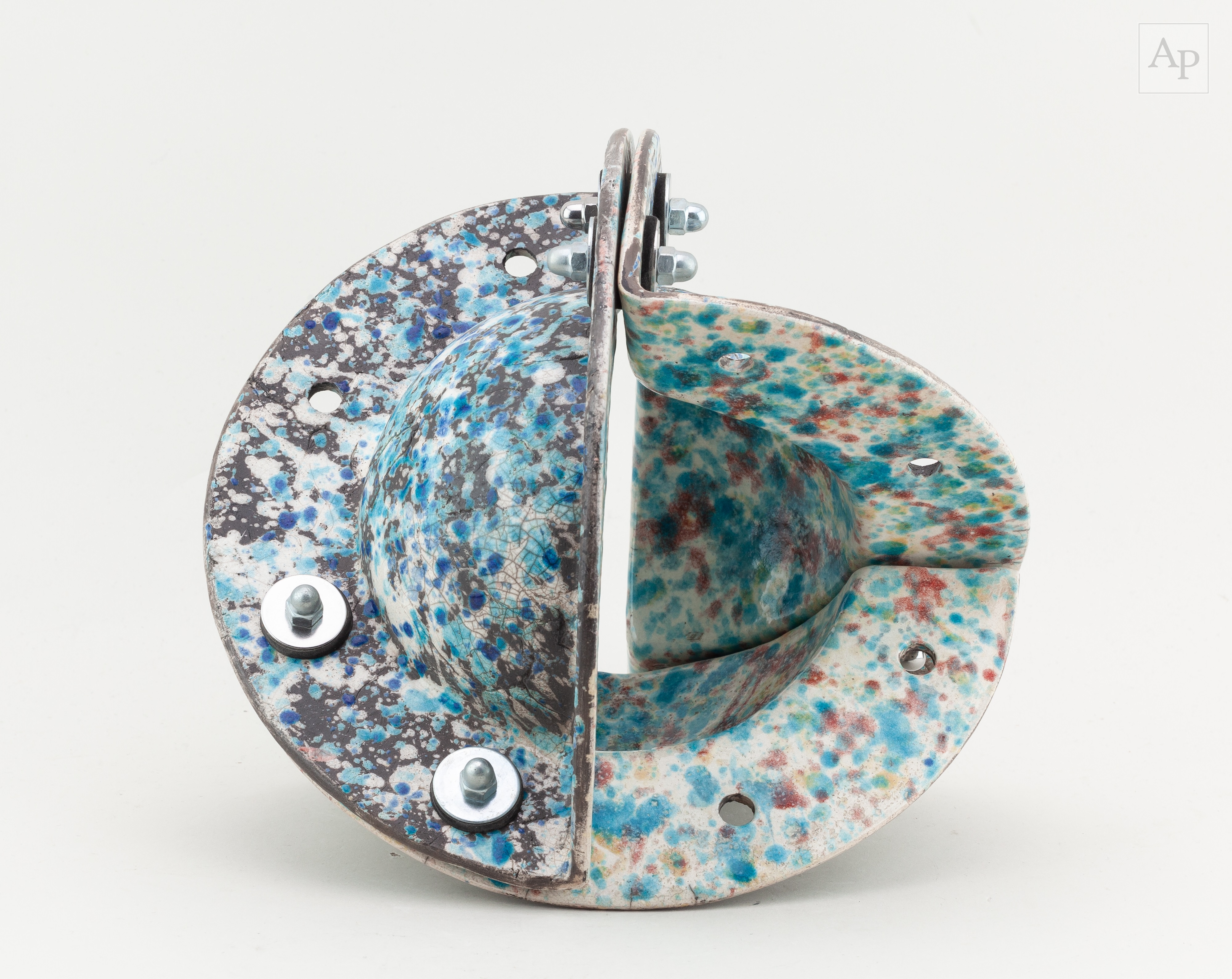 Lot 202 - ERIC MOSS (born 1959); a raku 'ceramicano'