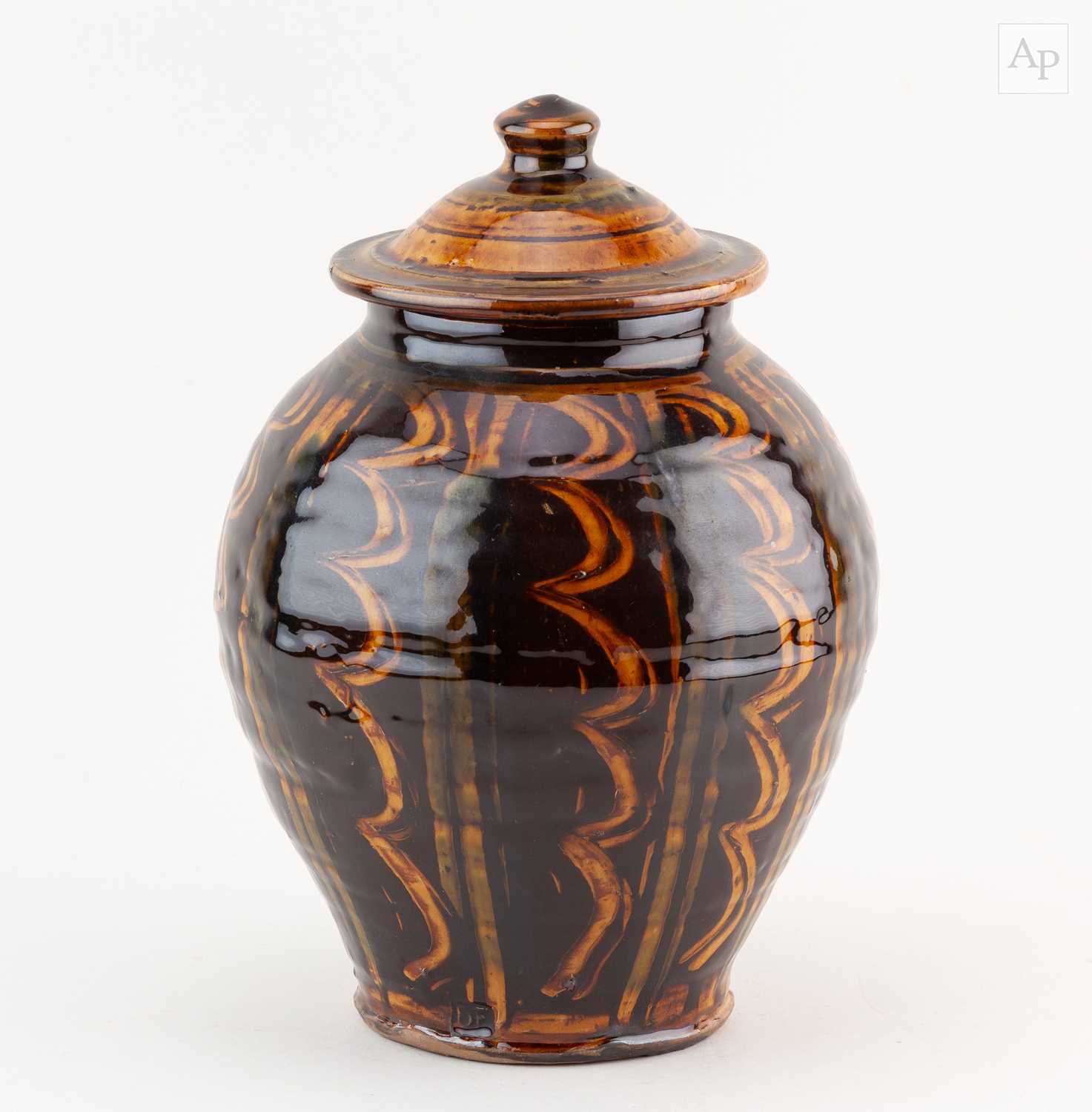 Lot 172 - DOUG FITCH (born 1964); an ovoid slipware