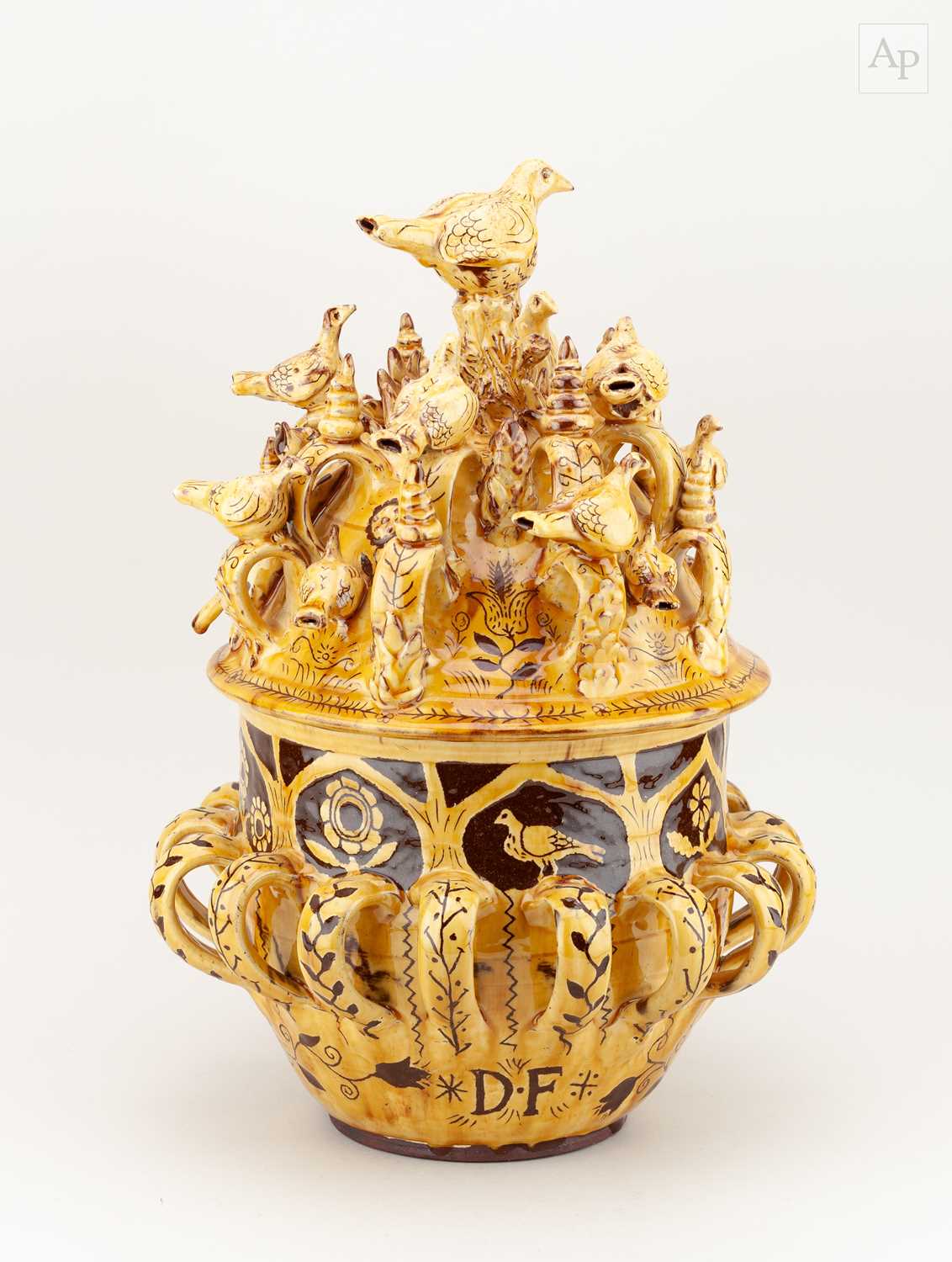 Lot 171 - DOUG FITCH (born 1964); a large slipware