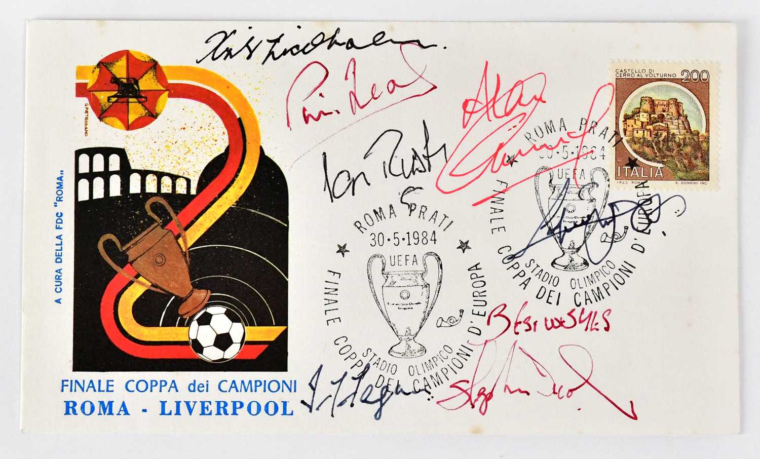 Lot 800 - LIVERPOOL FOOTBALL CLUB; a 1984 Roma V