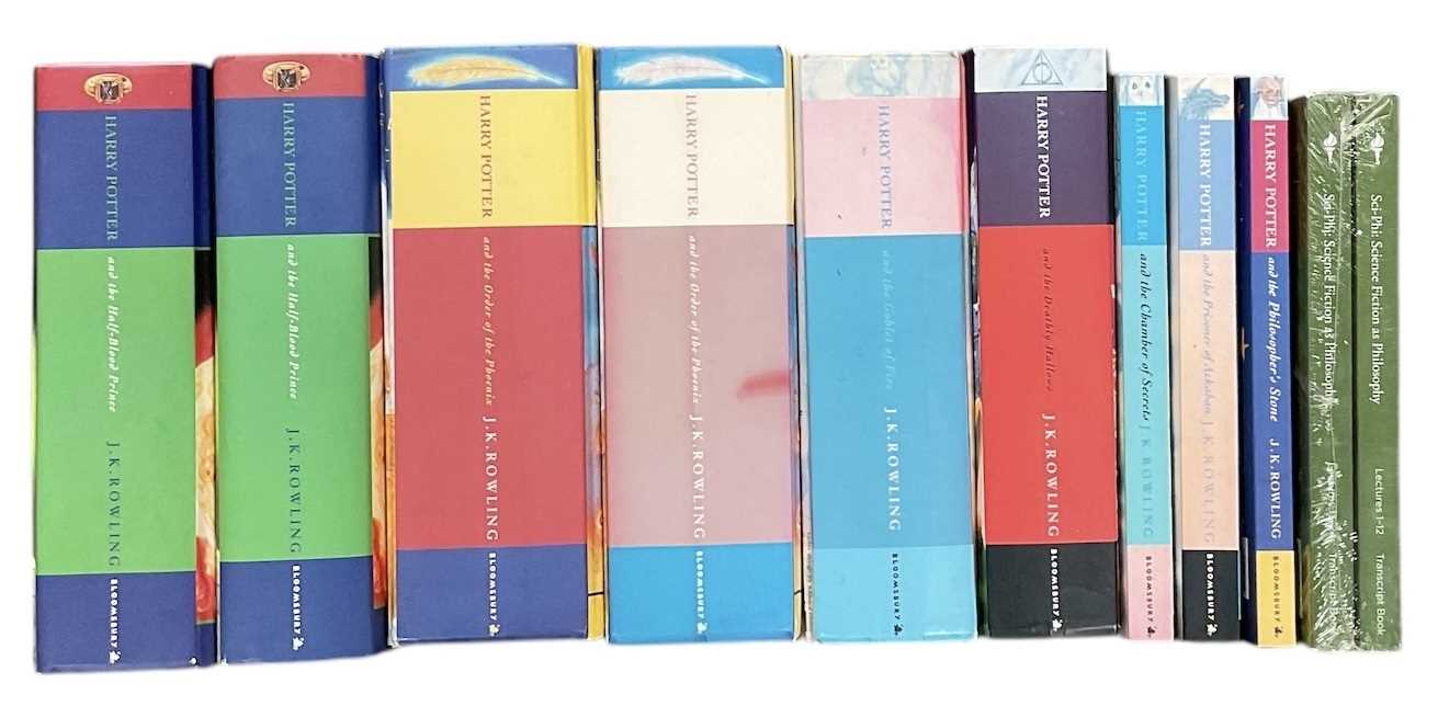 Lot 397 - ROWLING (JK); five first edition Harry
