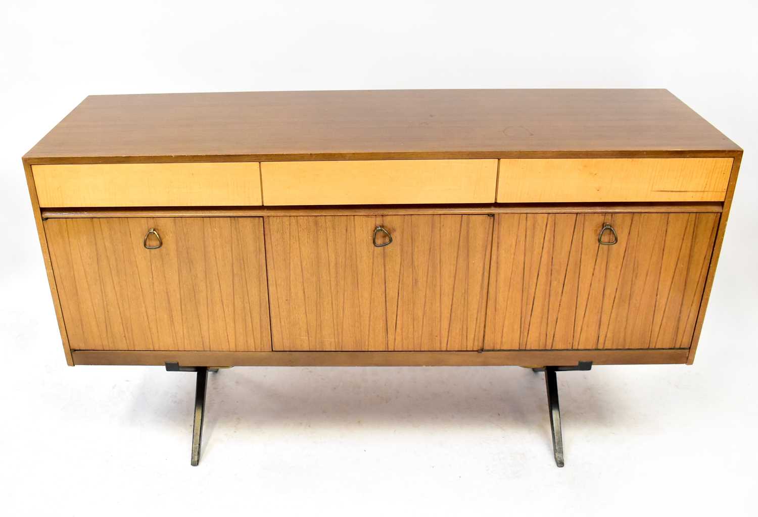 Lot 13 - WRIGHTON; a 1960s sideboard with three