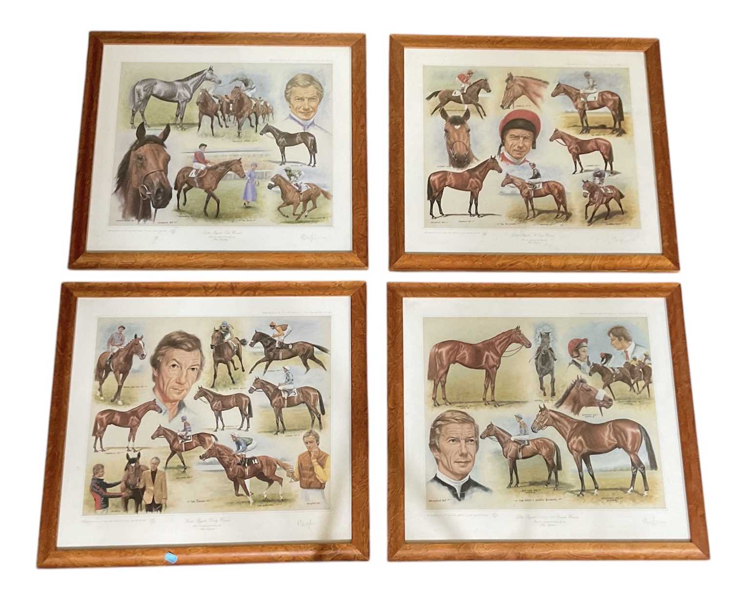 Lot 272 - PETER DEIGHAN; a set of four limited edition