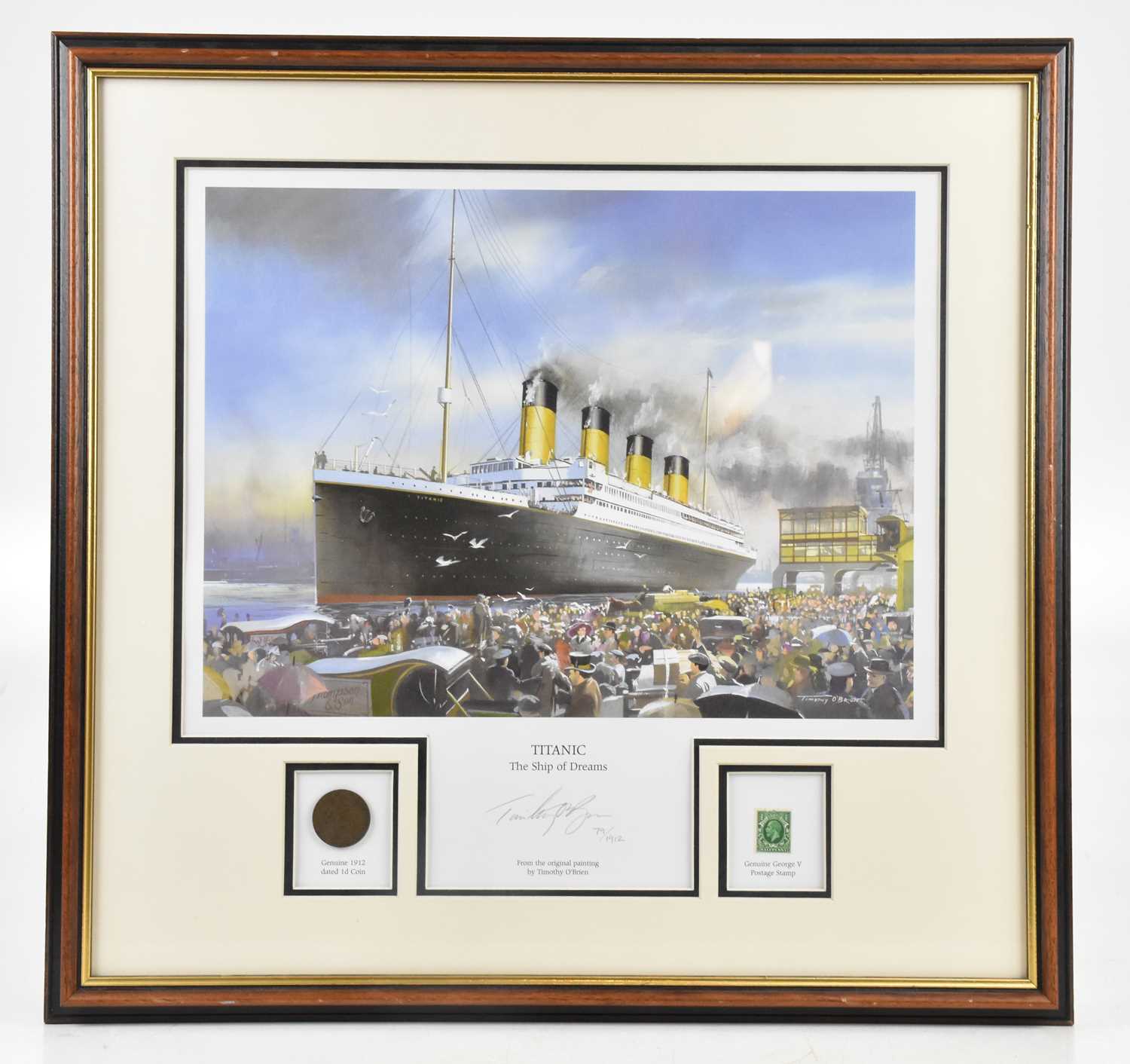 Lot 399 - TIMOTHY O'BRIEN; a pencil signed limited