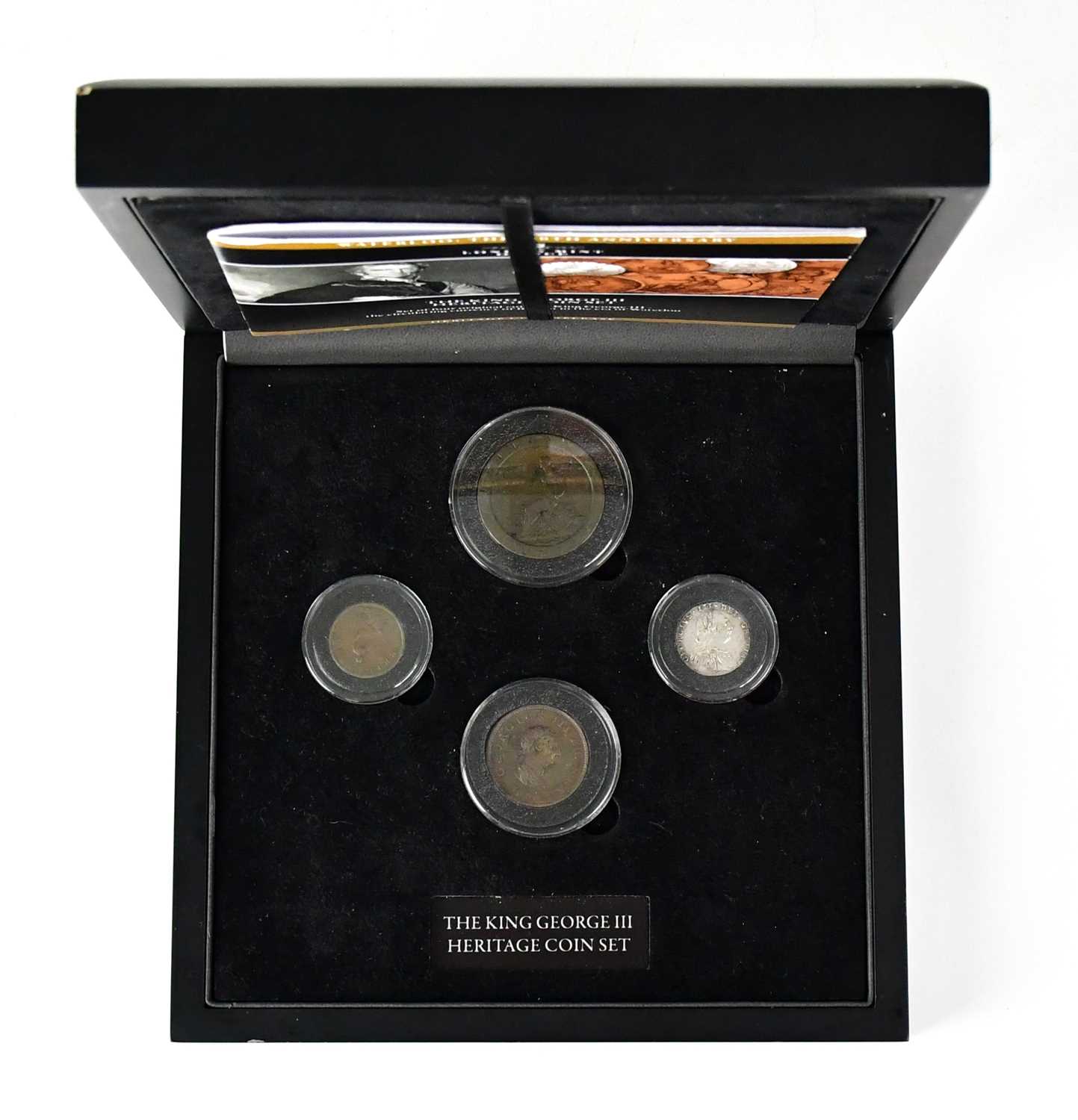 Lot 1000 - The King George III Heritage Coin set,