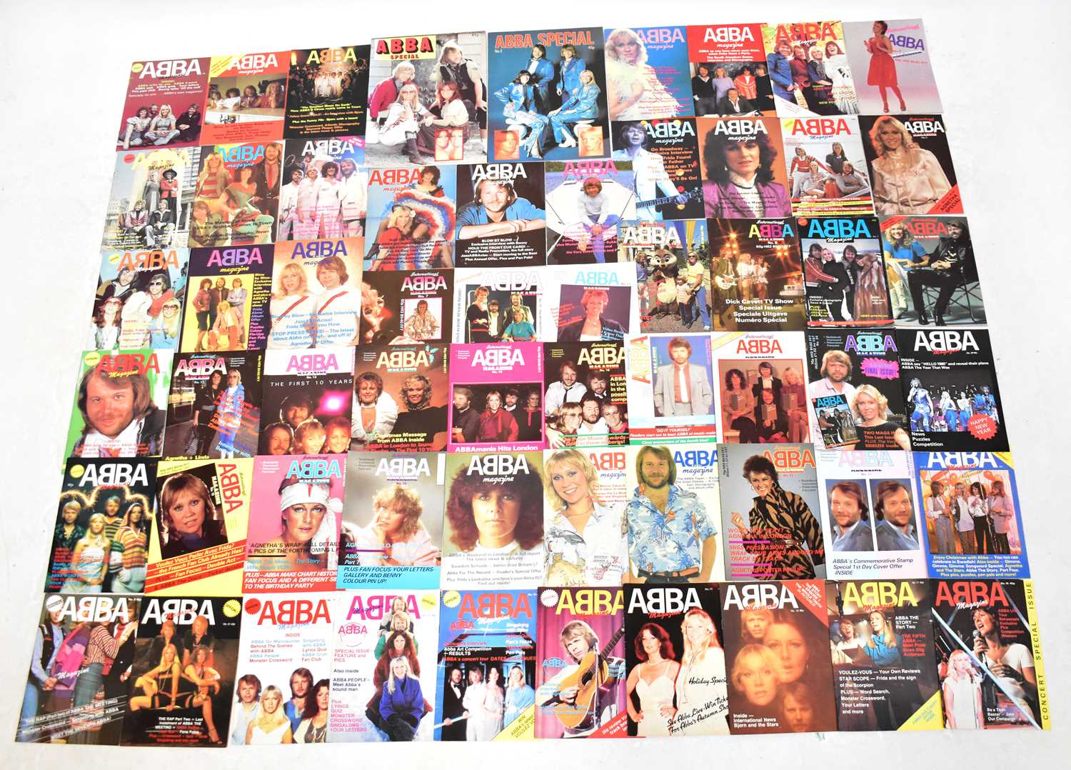 Lot 403 - ABBA; a quantity of 1970s-80s magazines,